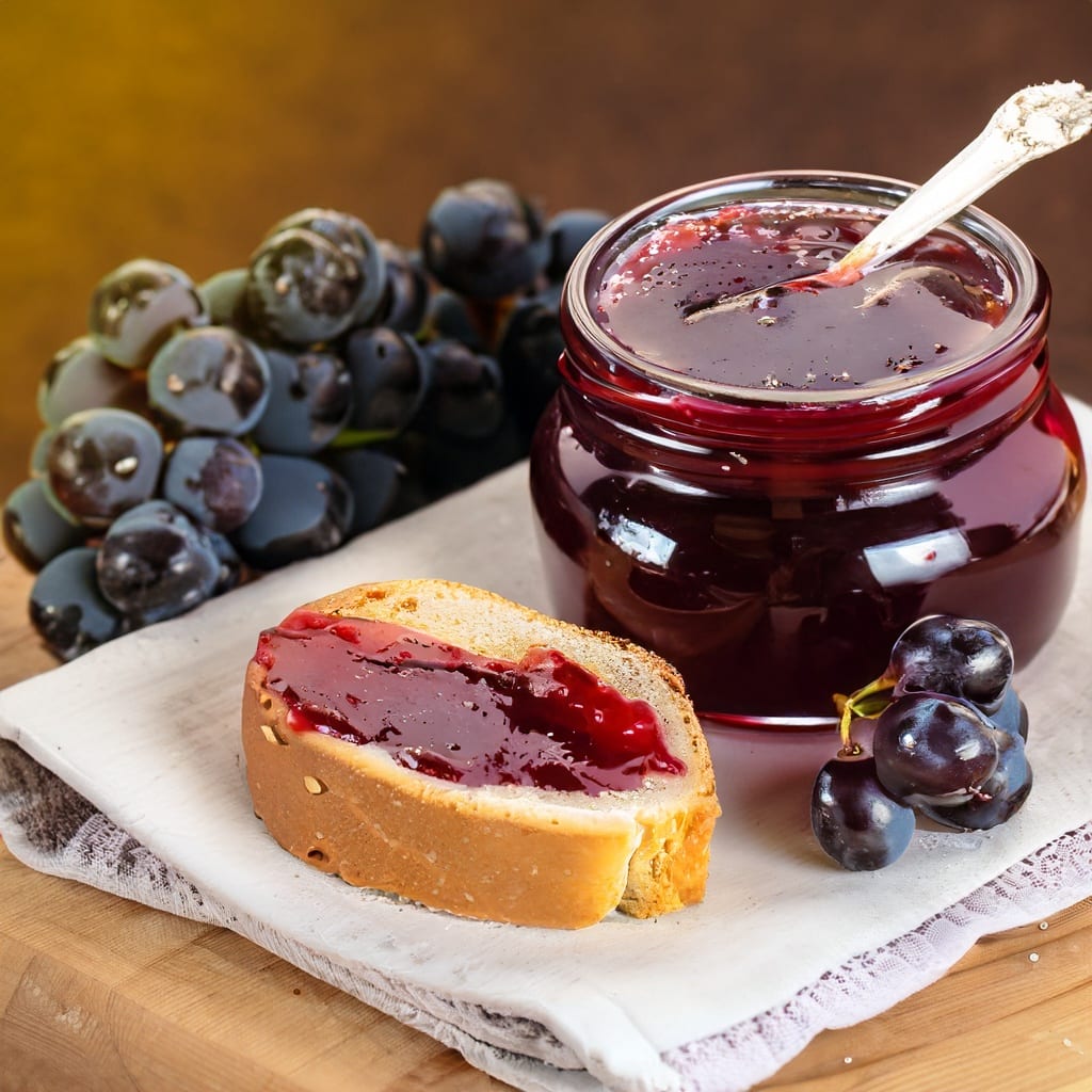 how to make jam grape
