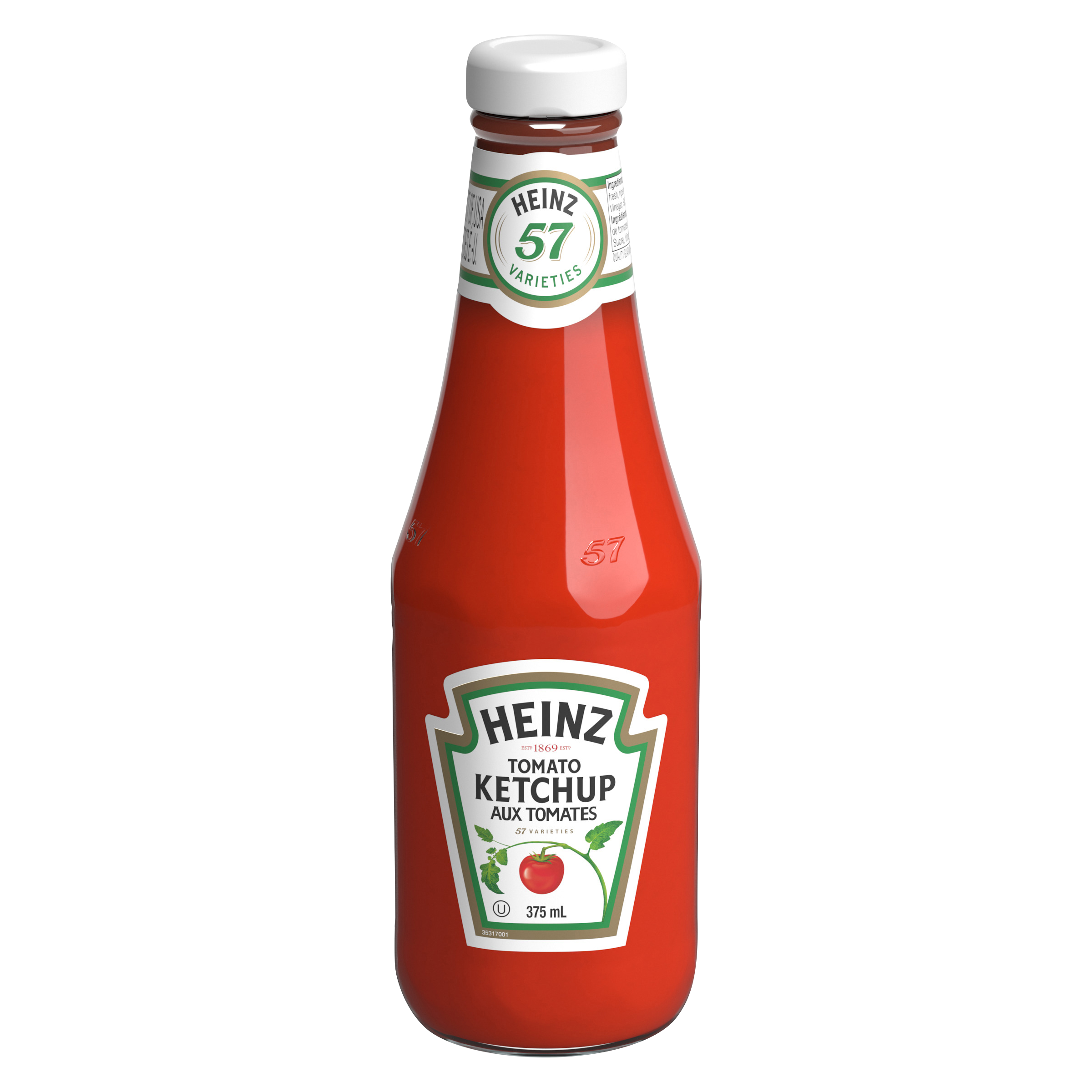 Tomato Ketchup Glass Bottle Heinz
