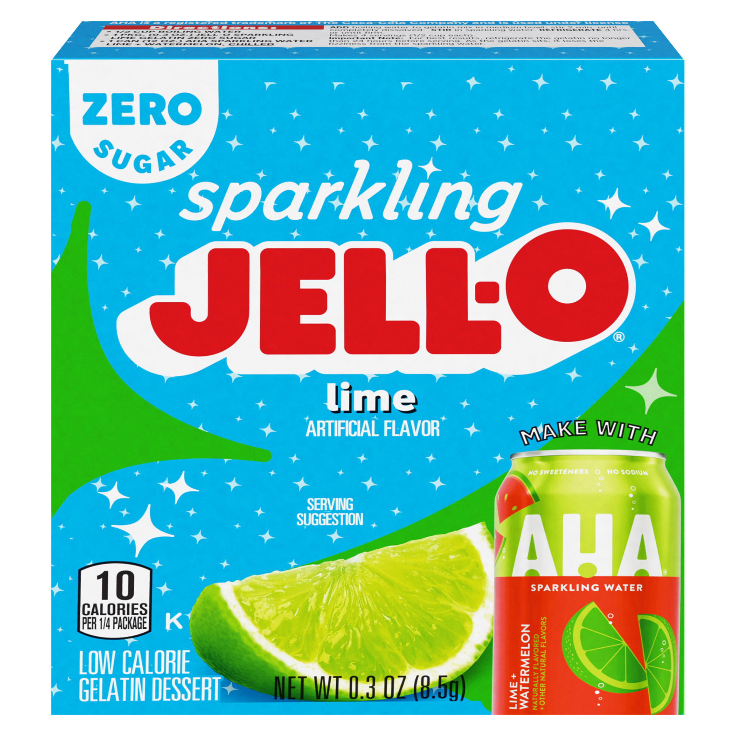 lime jello box