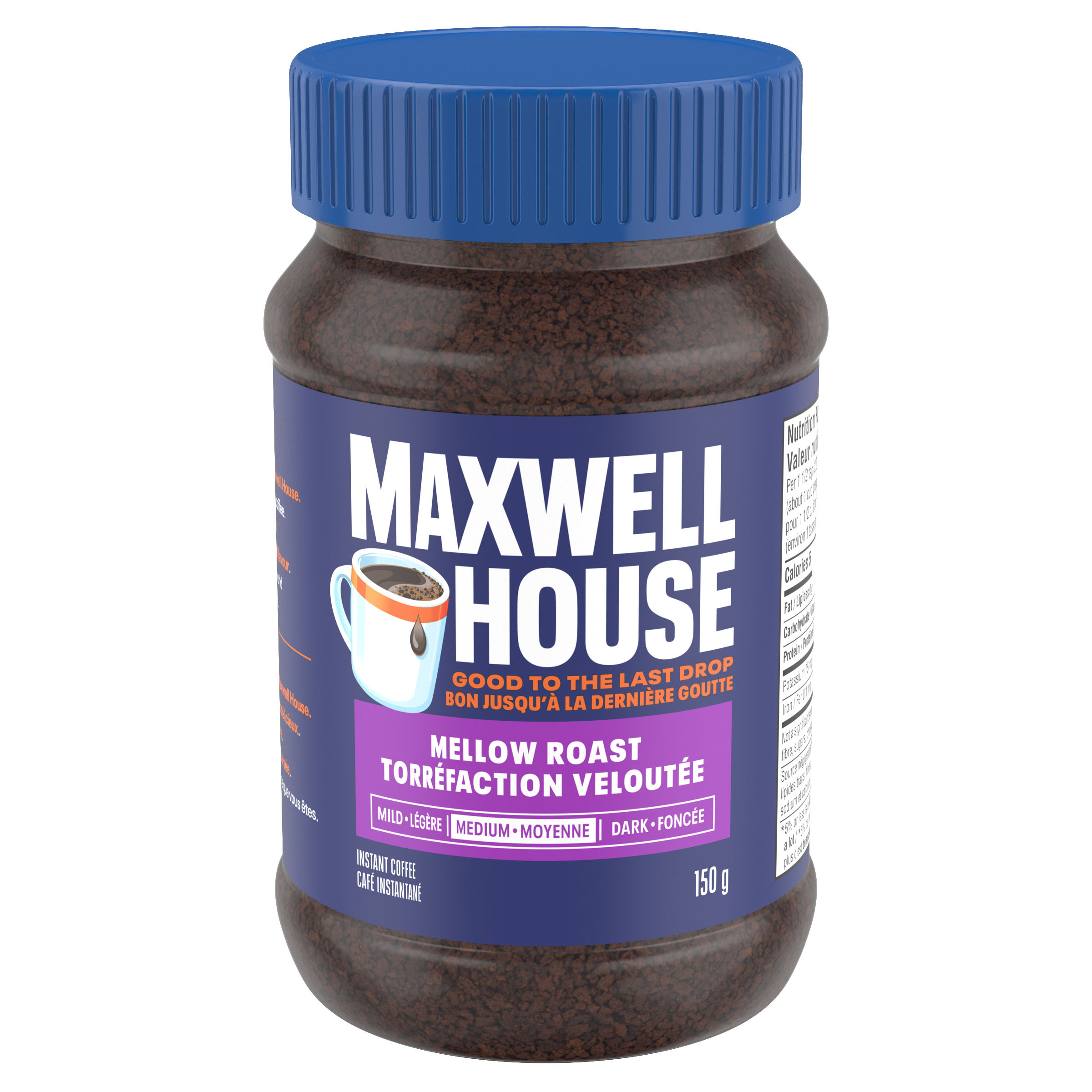 Mellow Roast Instant Coffee | Maxwell House | Canada | Products - Heinz® Canada