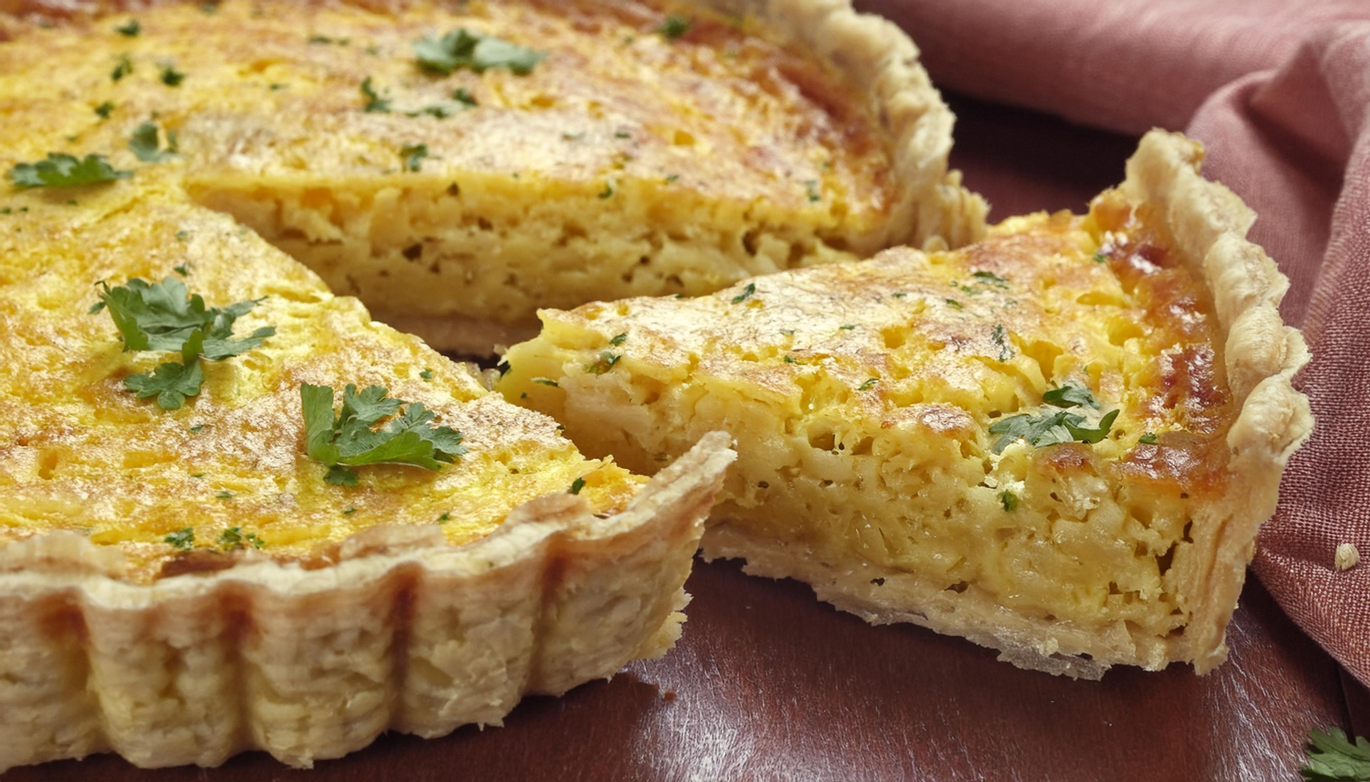 how to make corn quiche