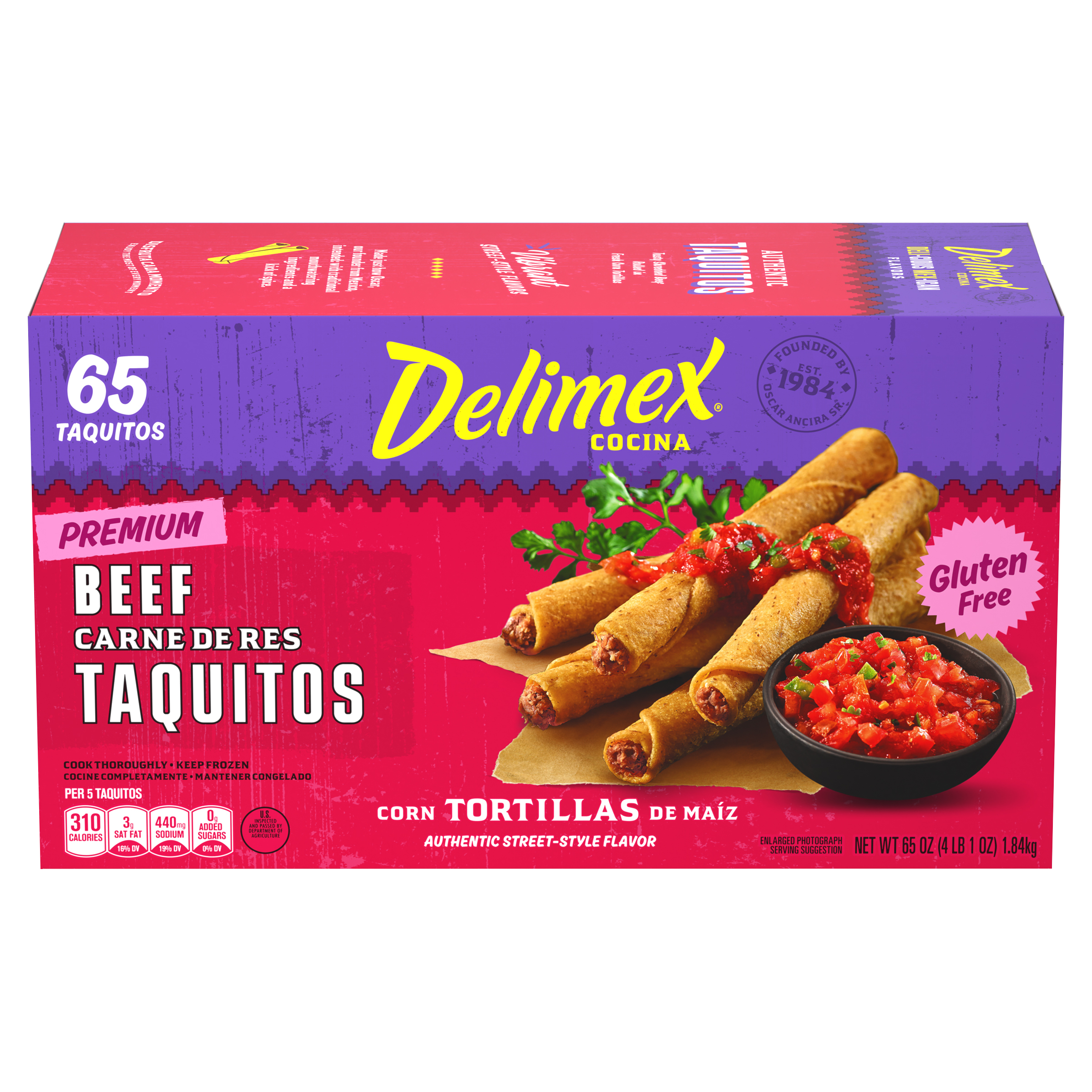 Are Delimex Taquitos Gluten Free