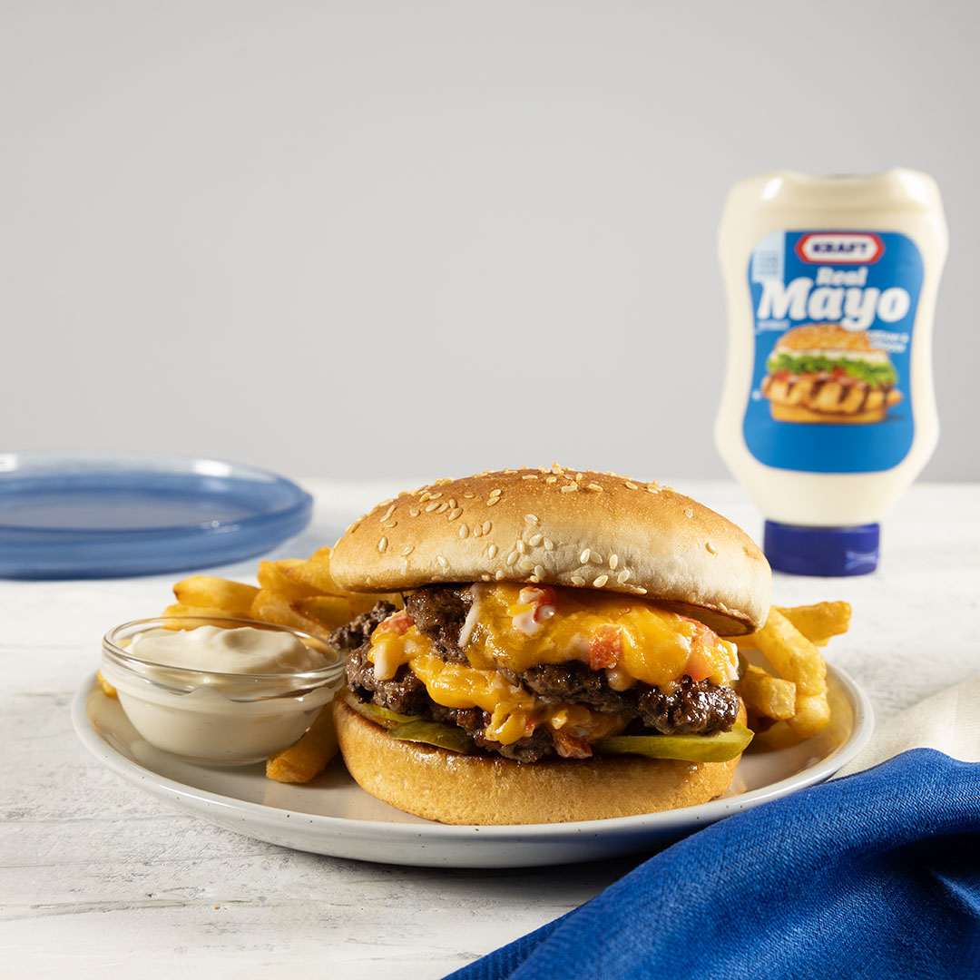 Pimento Smash Burger | Kraft Salad Dressing | United States | Recipes ...