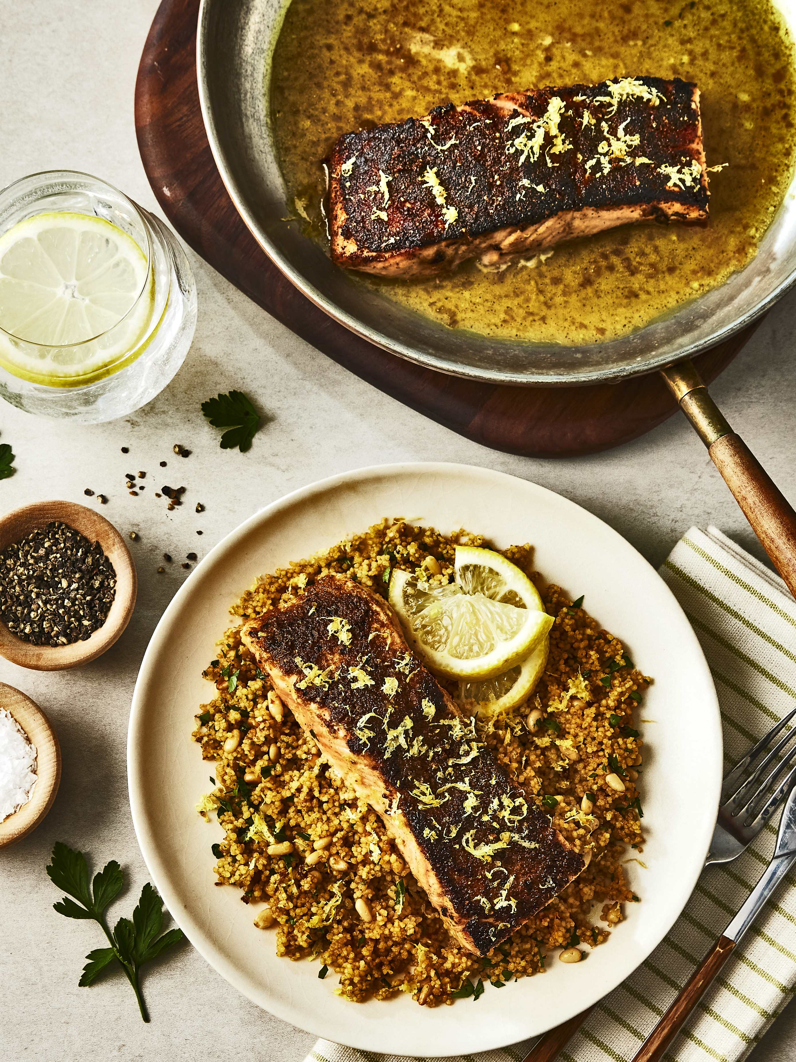 Moroccan Salmon with Sundried Tomato Couscous | Pure | Canada | Recipes ...