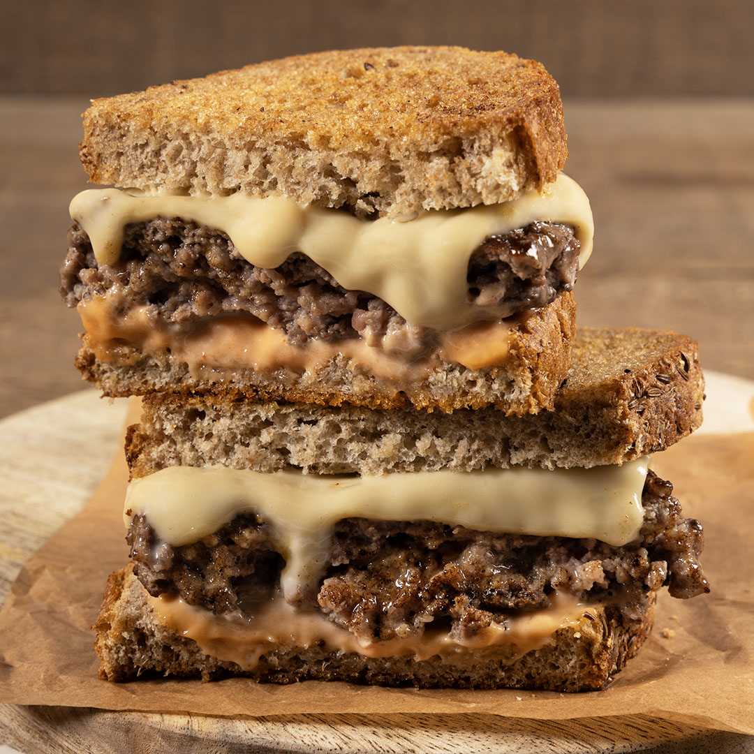 Patty Melt Burger | KRAFT SINGLES | United States | Recipes - Kraft Heinz