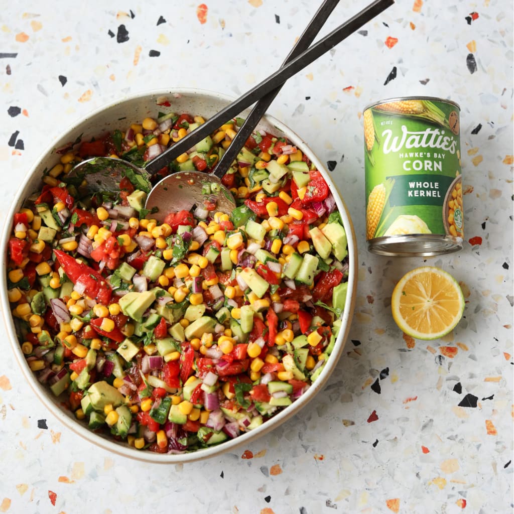 Summer Corn Salad | Food In A Minute | New Zealand | Recipes - Kraft Heinz