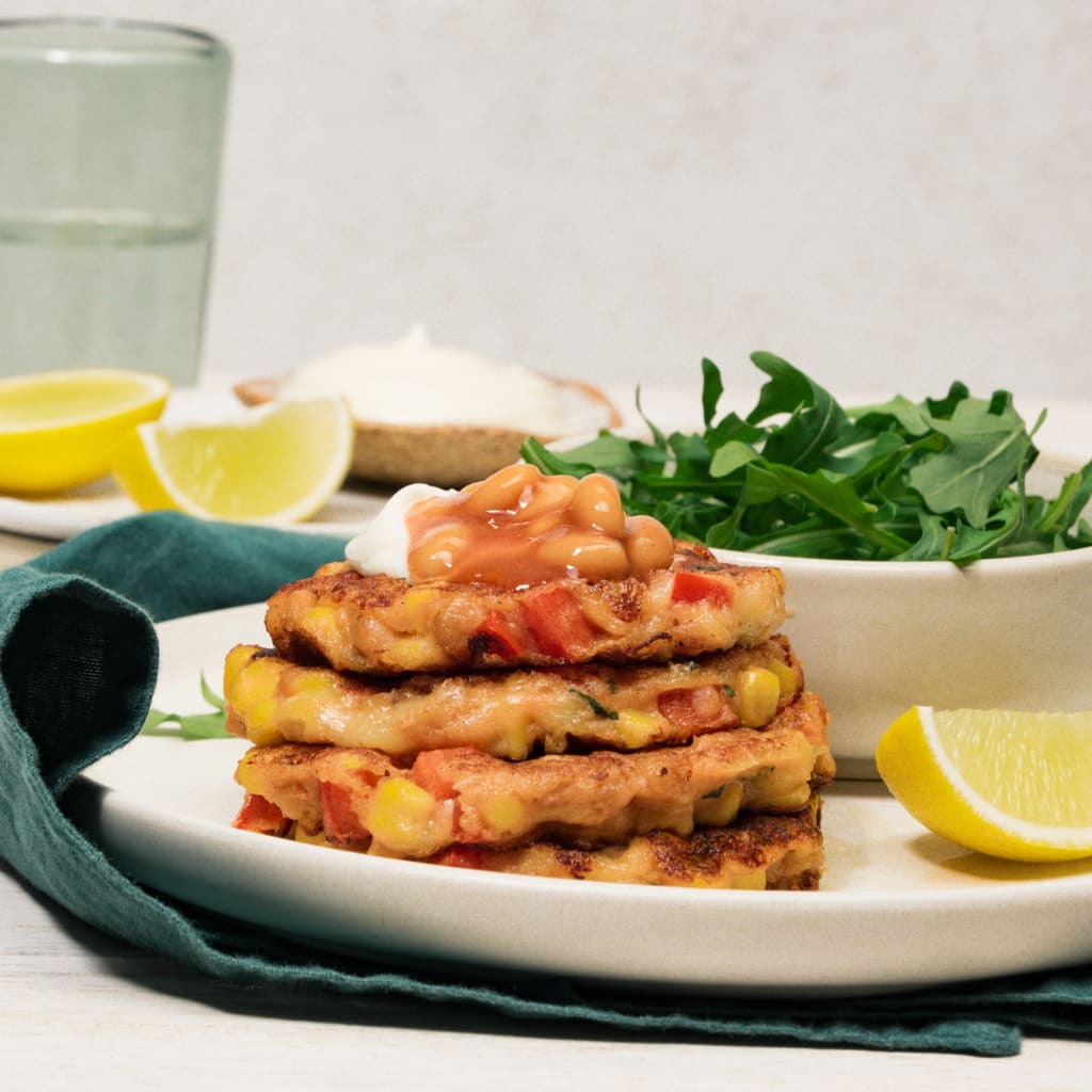 Easy Beanzy Fritters | Food In A Minute | New Zealand | Recipes - Kraft ...