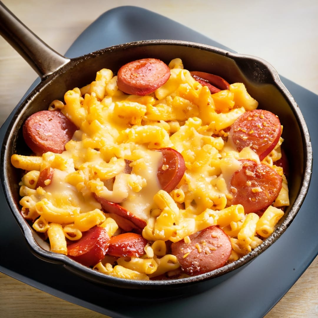 Mac & Cheese Hot Dog Skillet | KRAFT MAC AND CHEESE | United States ...