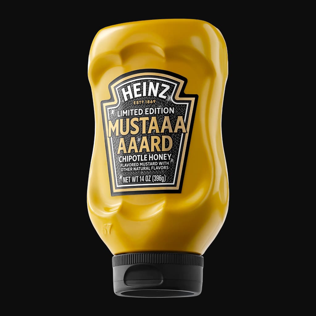Heinz Mustard Bottle Heinz Launches New Limited Edition 'holy Grail'