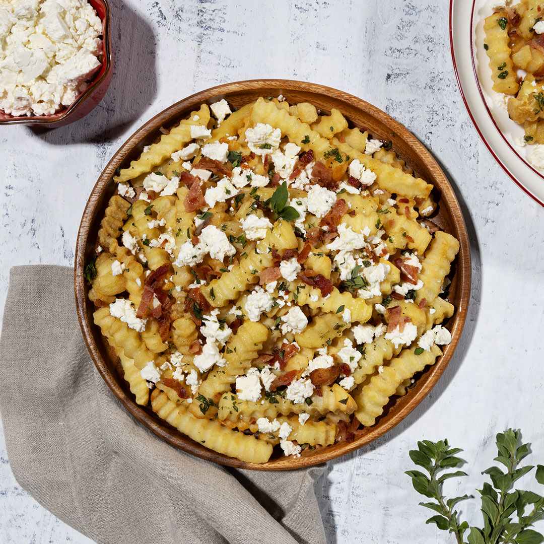 Easy Bacon & Feta Fries | ORE-IDA | United States | Recipes - Kraft Heinz