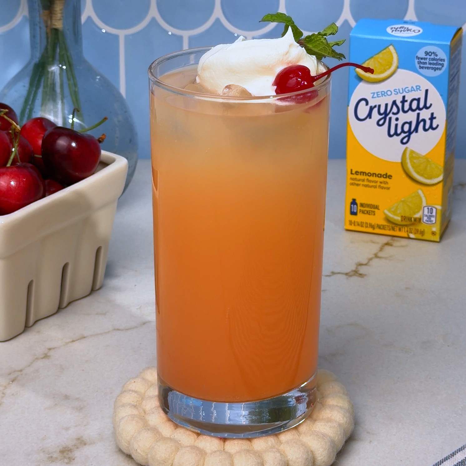 Cherry Lemonade Reset Refresher | Crystal Light | United States ...