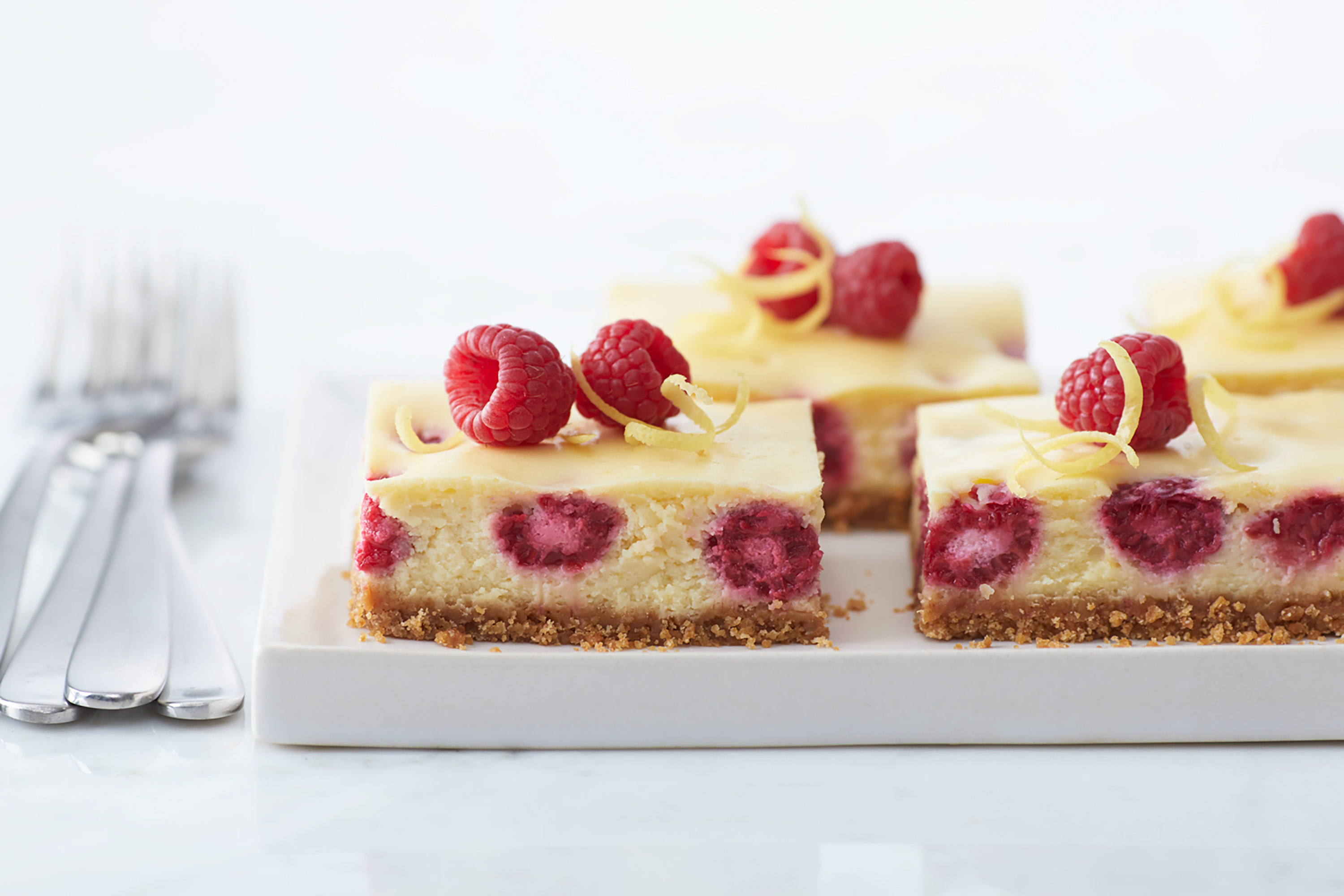 Raspberry-Lemon Cheesecake Bars | PHILADELPHIA | United States ...