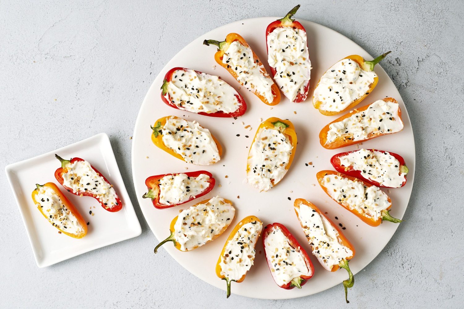 Bell Pepper-Cream Cheese Snackers | PHILADELPHIA | United States ...