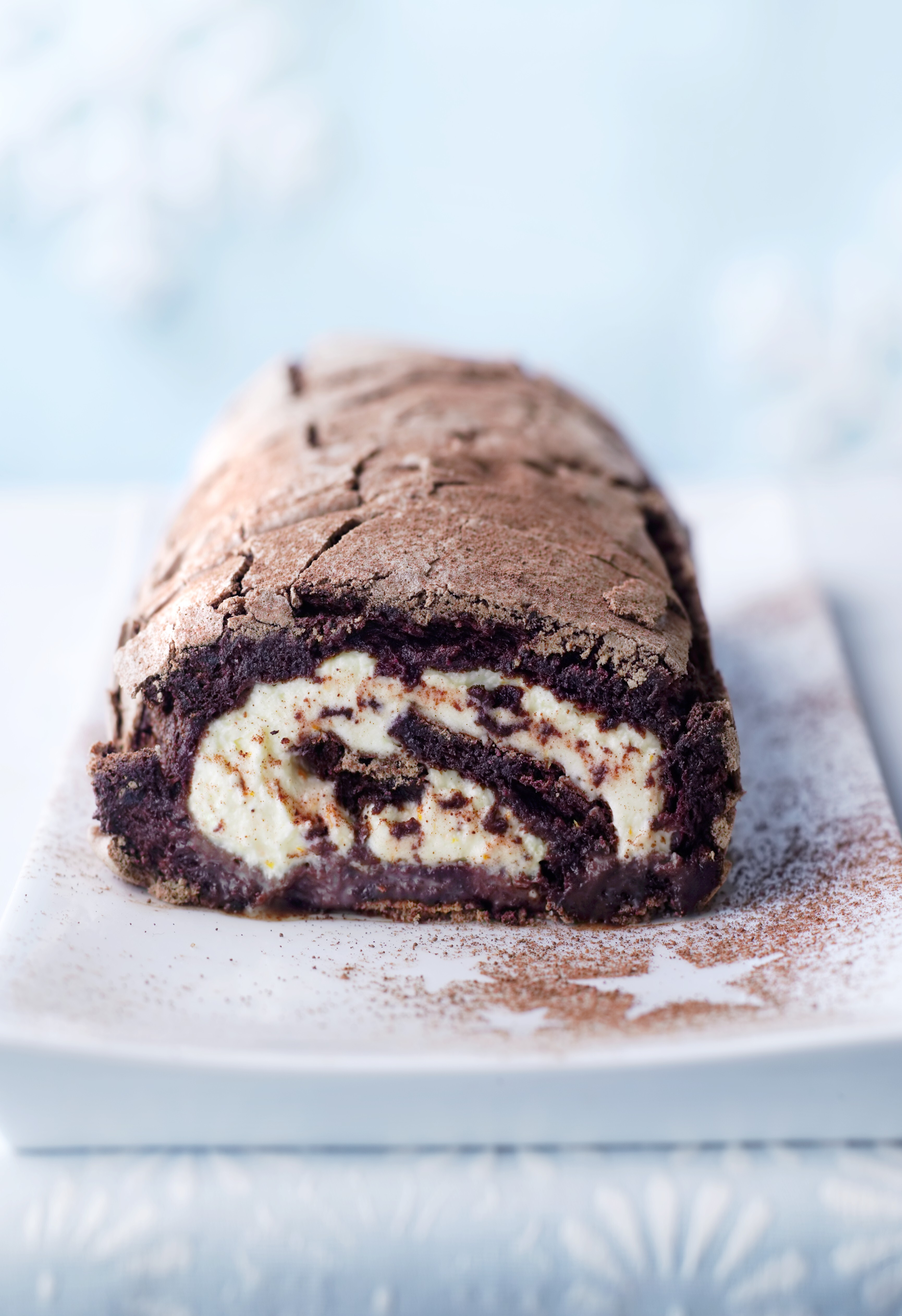 Gâteau roulé au chocolat | Baker's | Canada | Recettes - Kraft Heinz