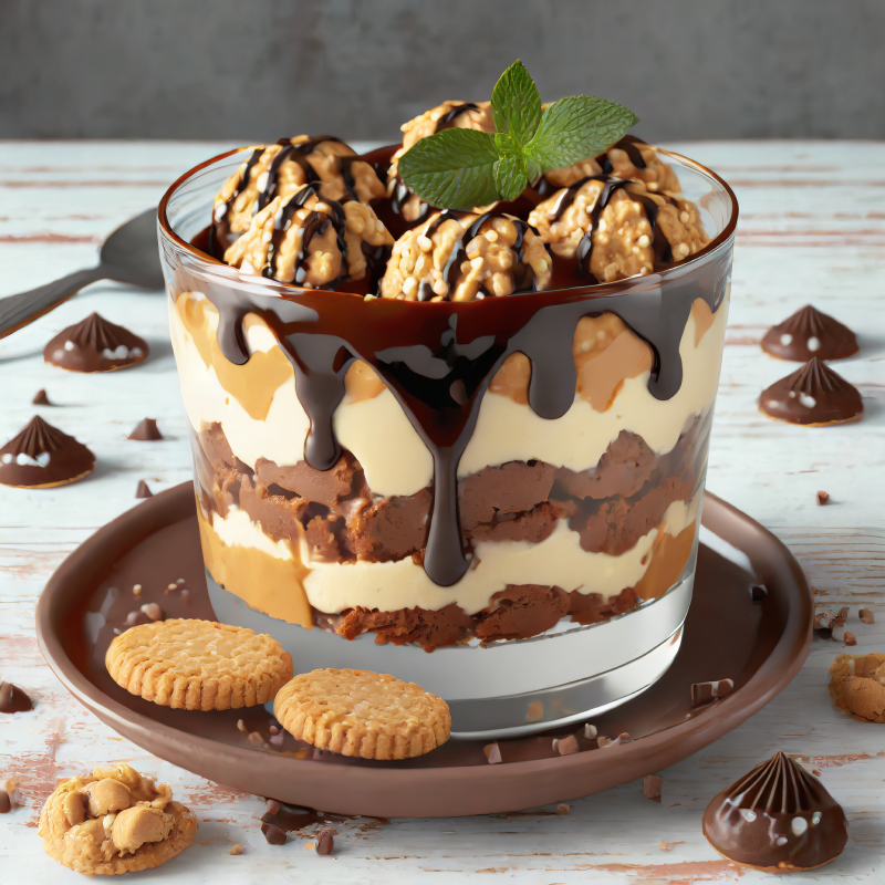 Peanut Butter-Chocolate Trifle | Kraft Peanut Butter | Canada | Recipes ...