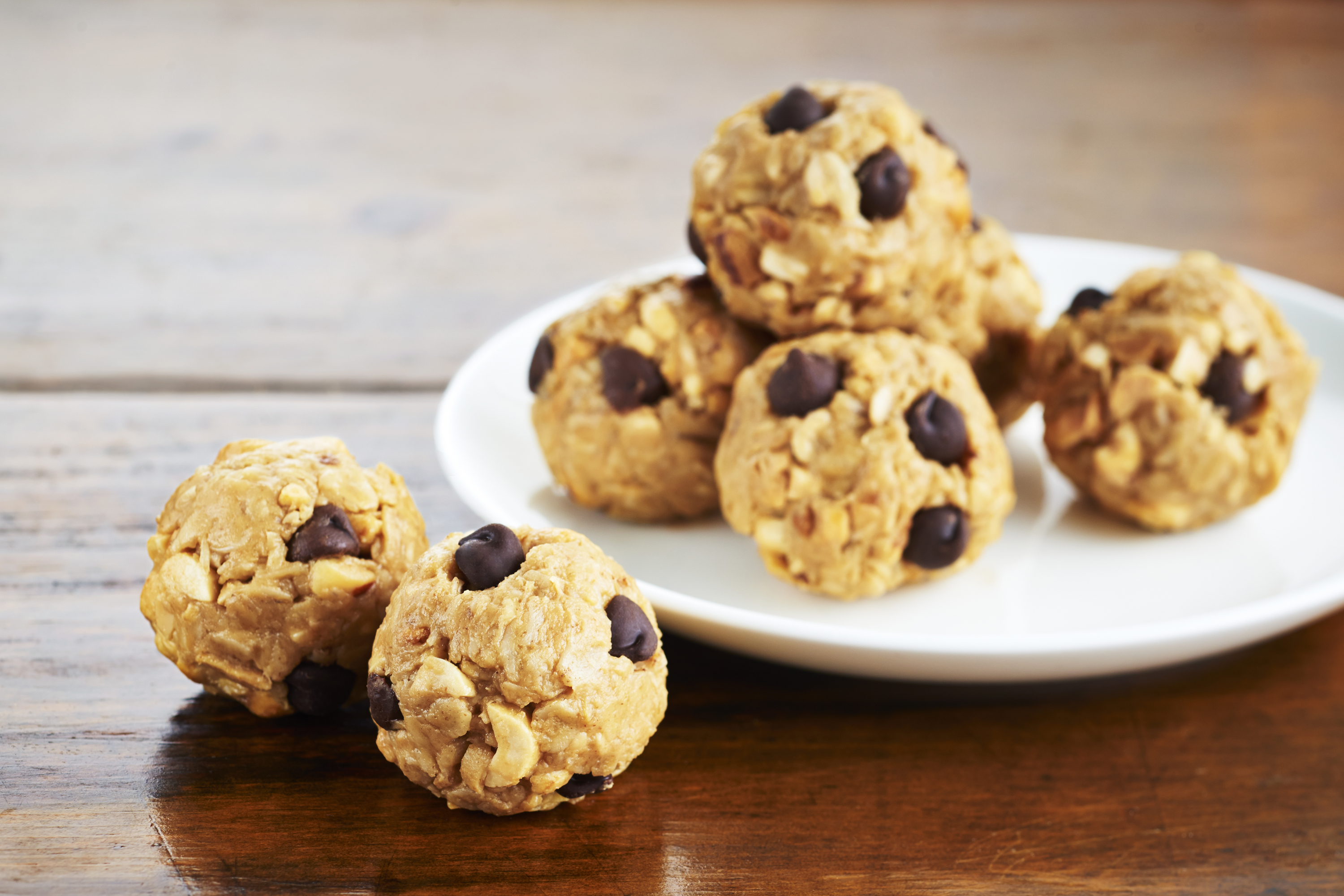 Crunchy Chocolate Chip Peanut Butter Snack Bites | Kraft Peanut Butter ...