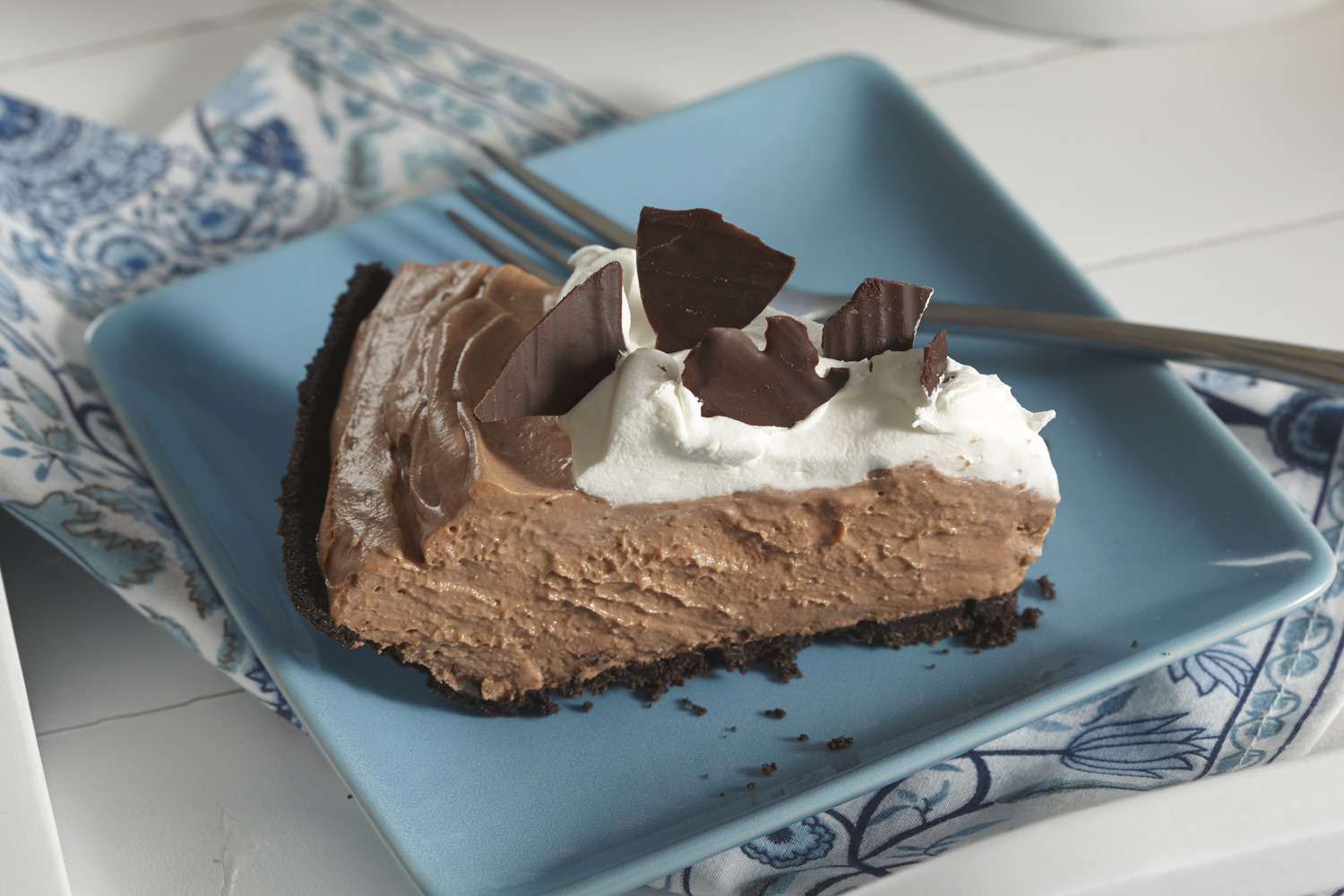 Creamy No-Bake Chocolate Pudding Cheesecake | Jell-O | Canada | Recipes ...