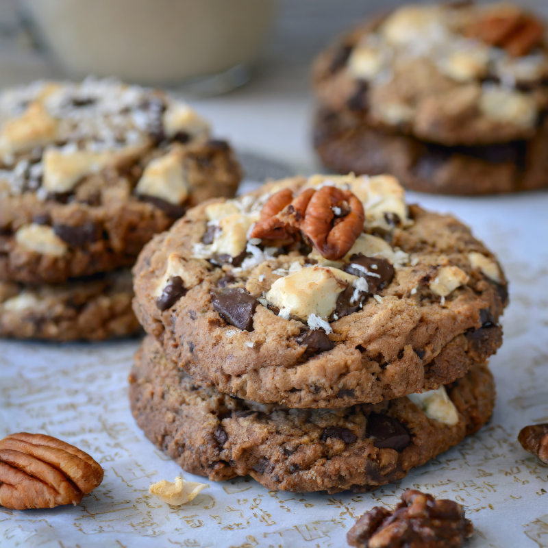 BAKER'S Coconut-Chocolate Chunk Cookies | Baker's | Canada | Recipes ...