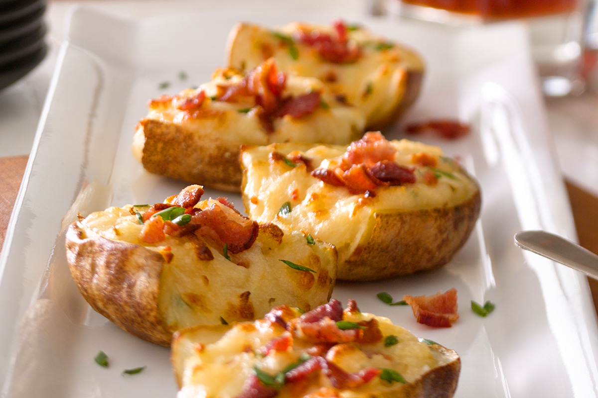 Tangy Baked Potato Jackets | LEA & PERRINS | United States | Recipes ...