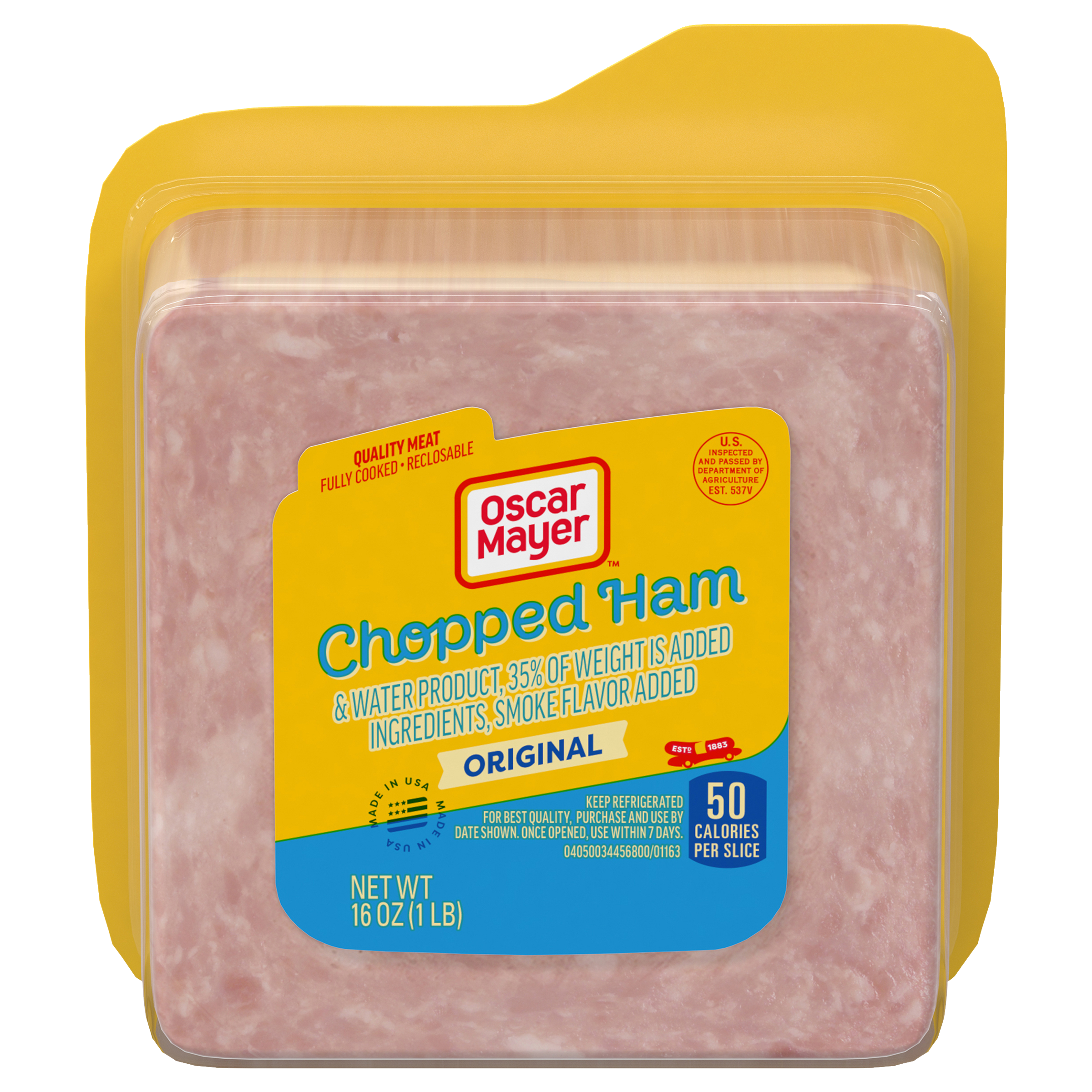 Chopped Ham & Water Product Sliced Lunch Meat | Oscar Mayer