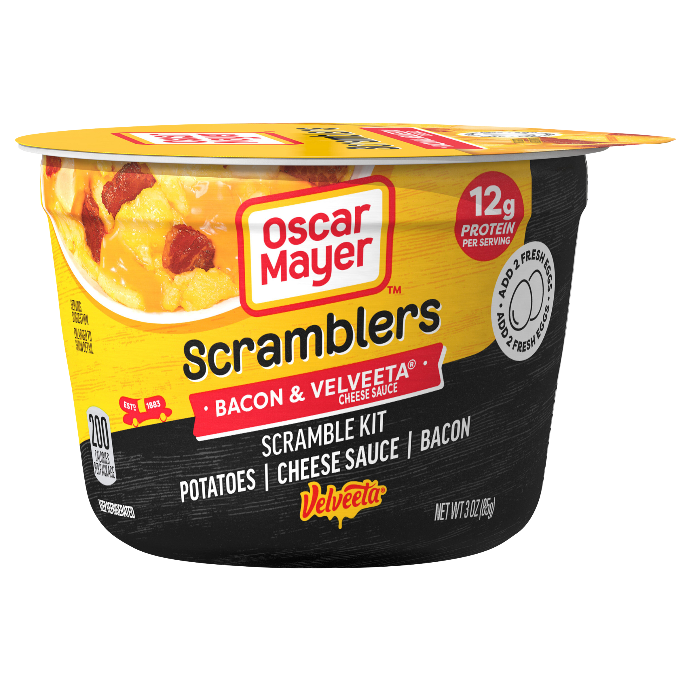 Scramblers - Bacon & Velveeta