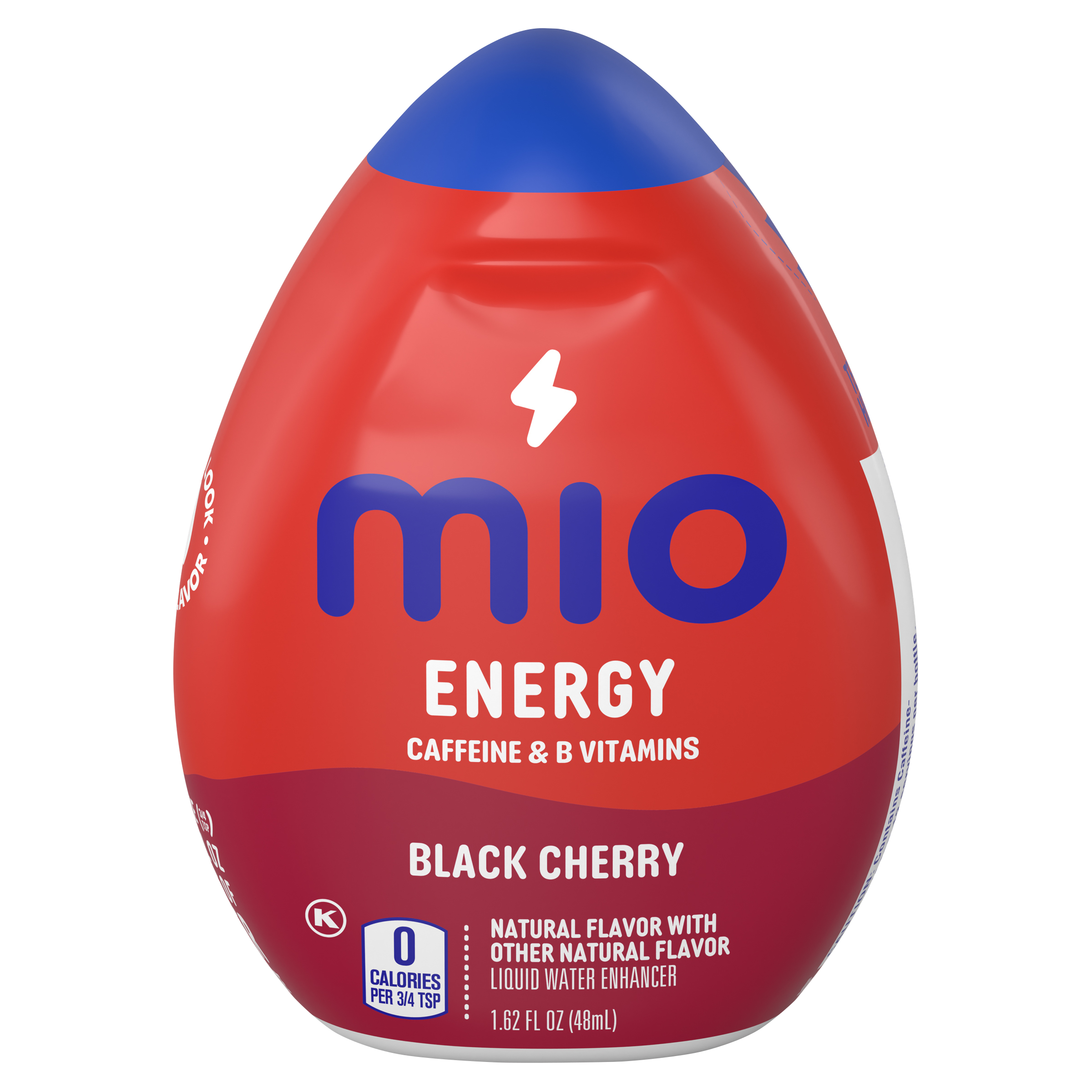 Black Cherry Naturally Flavored Liquid Water Enhancer with Caffeine & B ...