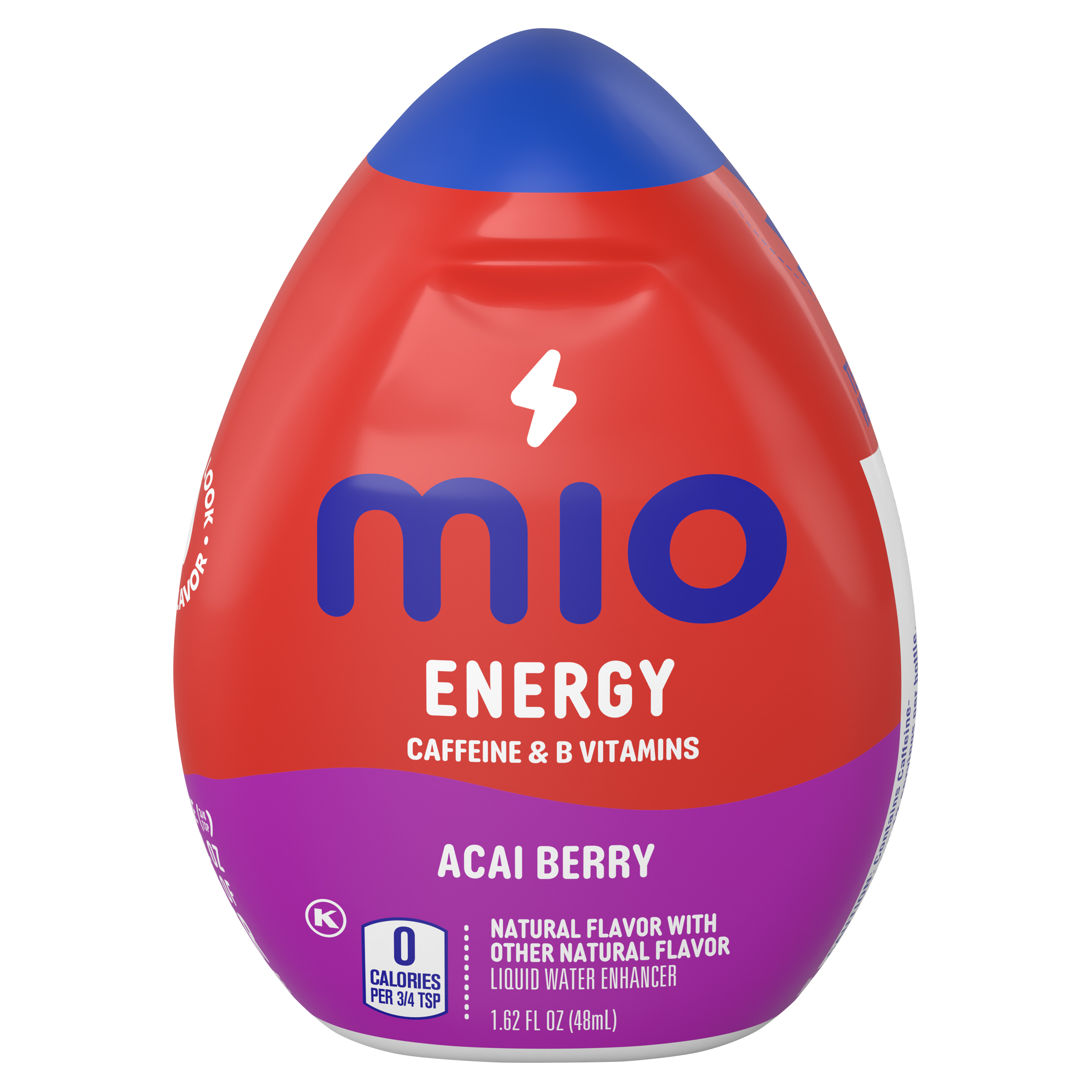 Acai Berry Storm Naturally Flavored Liquid Water Enhancer with Caffeine ...