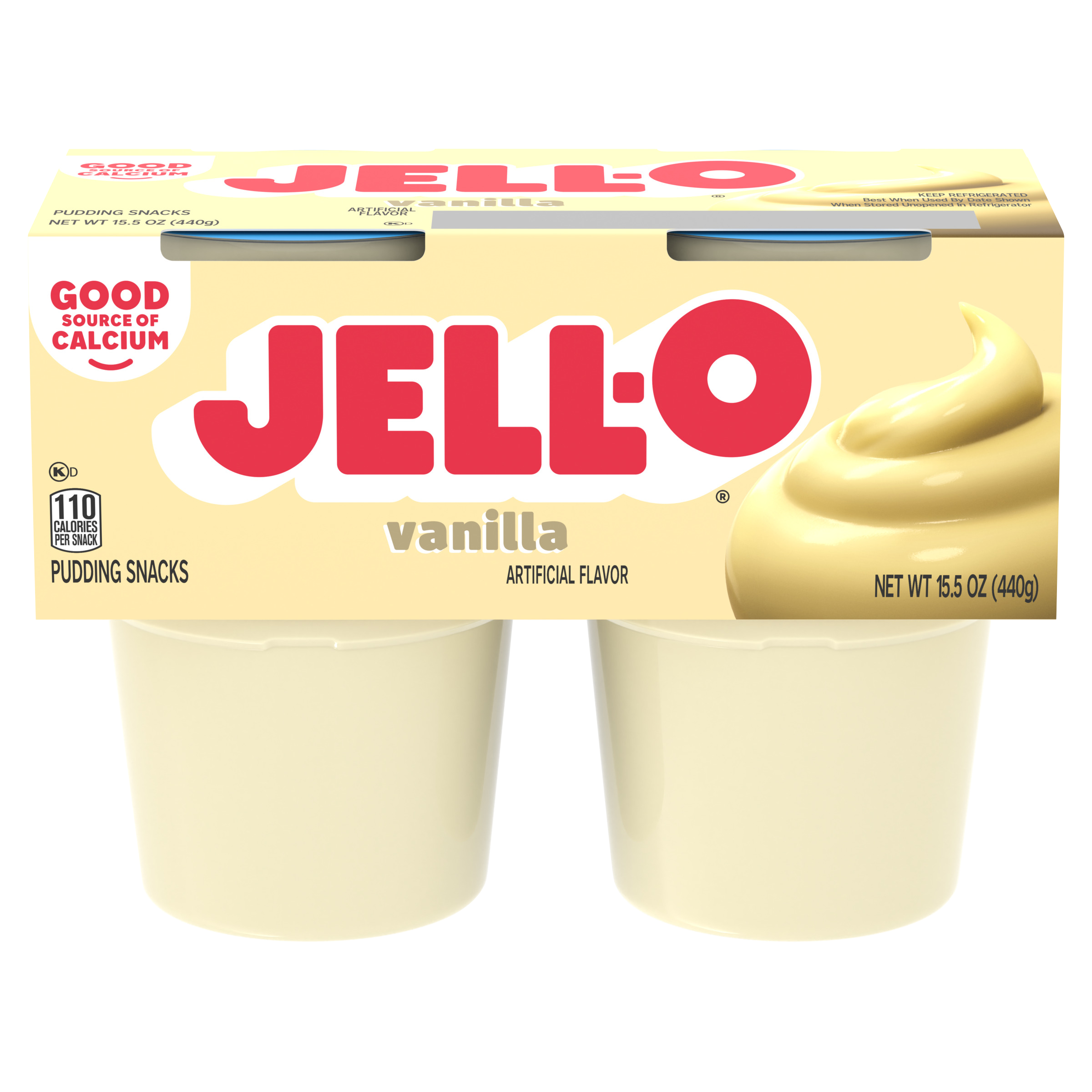 Original Vanilla Ready-to-Eat Pudding Cups Snack Cups | JELL-O | United ...
