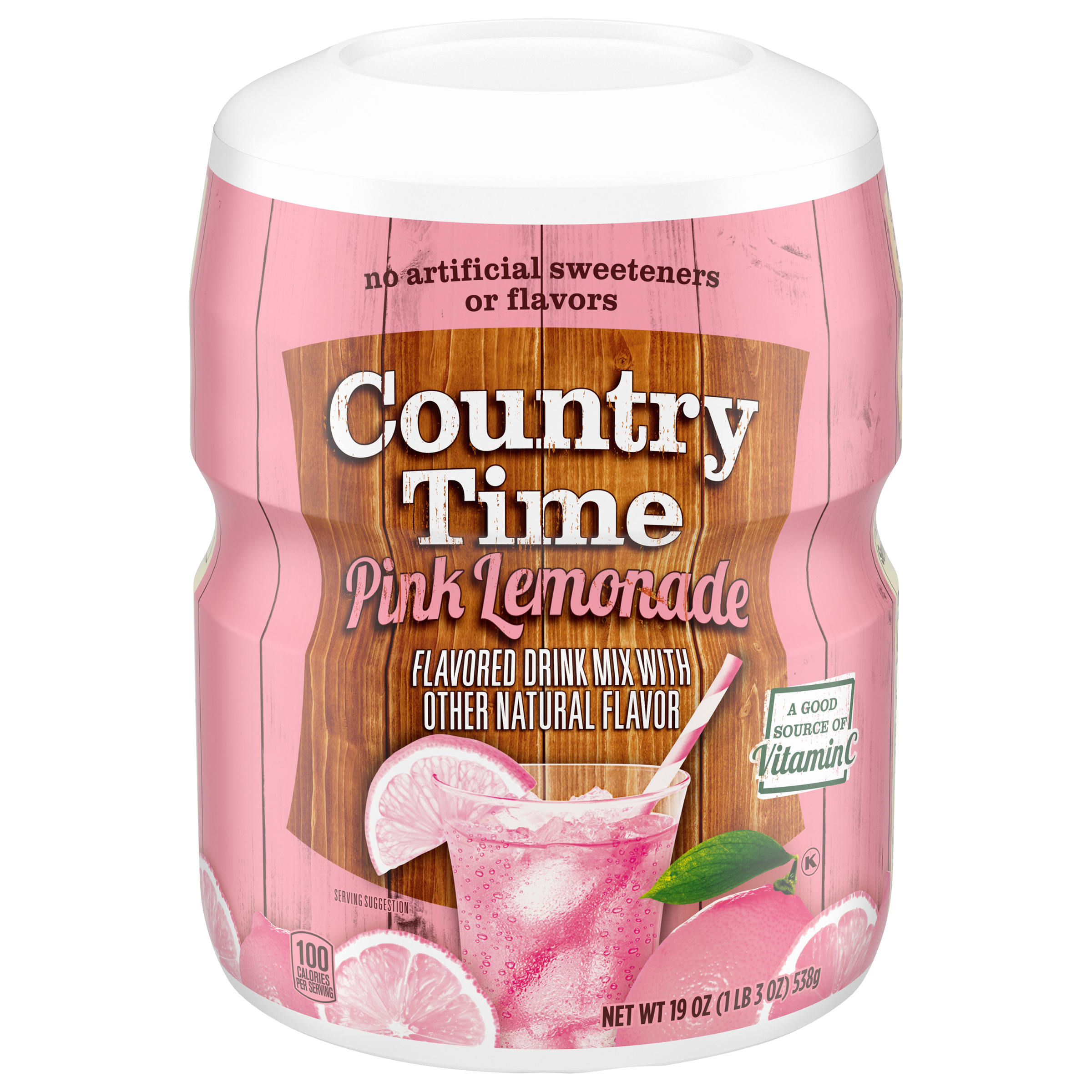 Pink Lemonade Naturally Flavored Powdered Drink Mix | Country Time ...