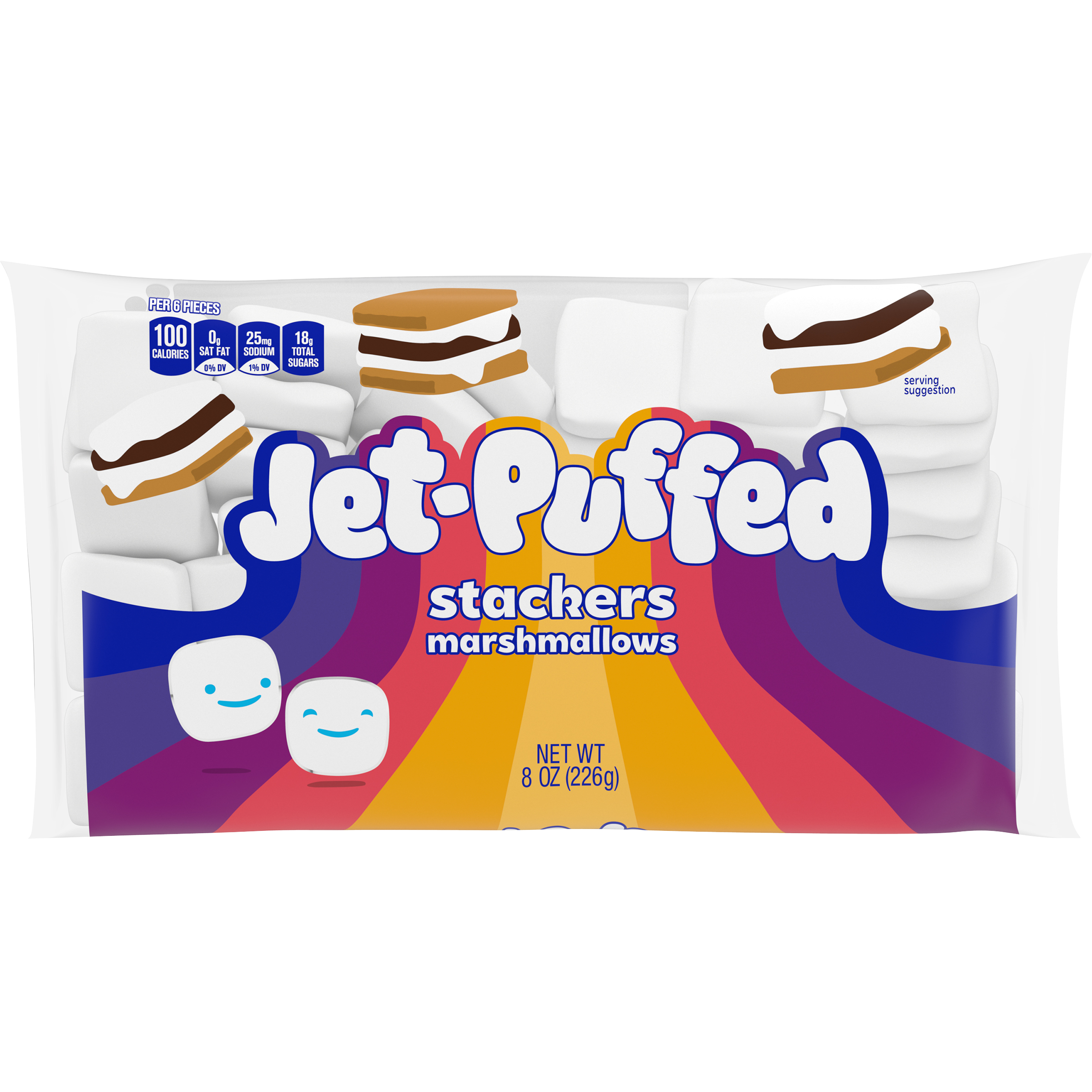 Stackers Marshmallows | Jet-Puffed | United States | Products - Heinz®