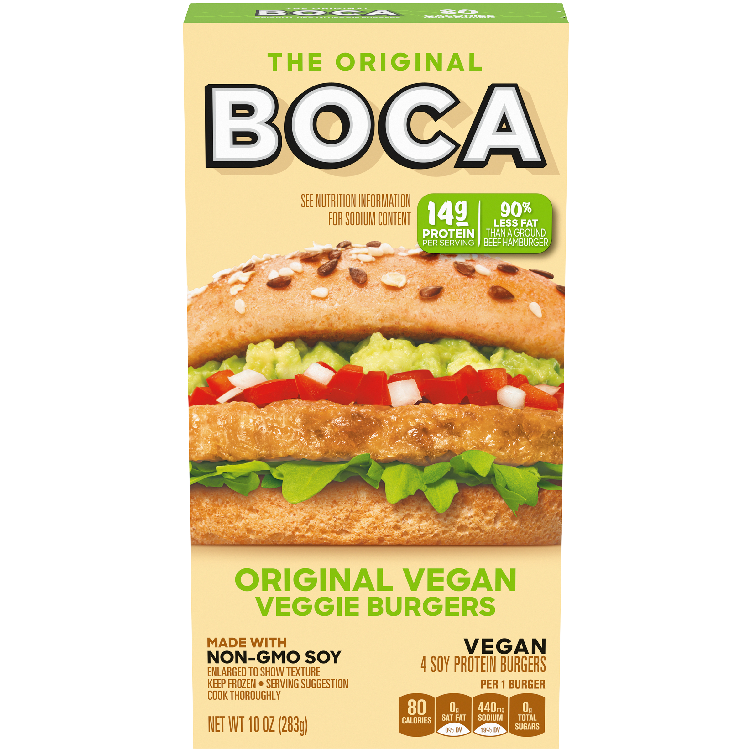 Original Vegan Veggie Burgers with Non-GMO Soy | Boca | Products - Heinz®