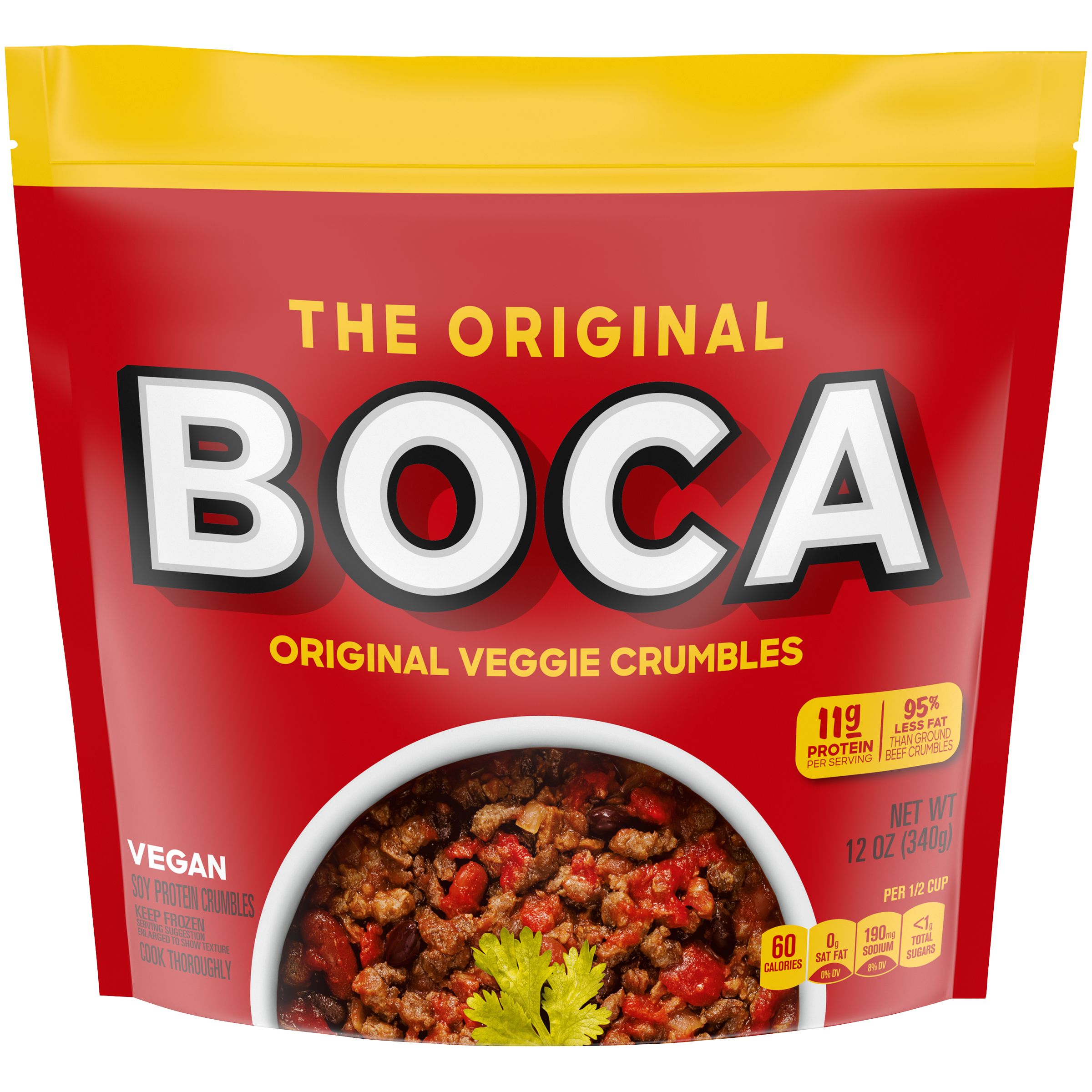 Original Vegan Veggie Crumbles | Boca | United States | Products - Heinz®
