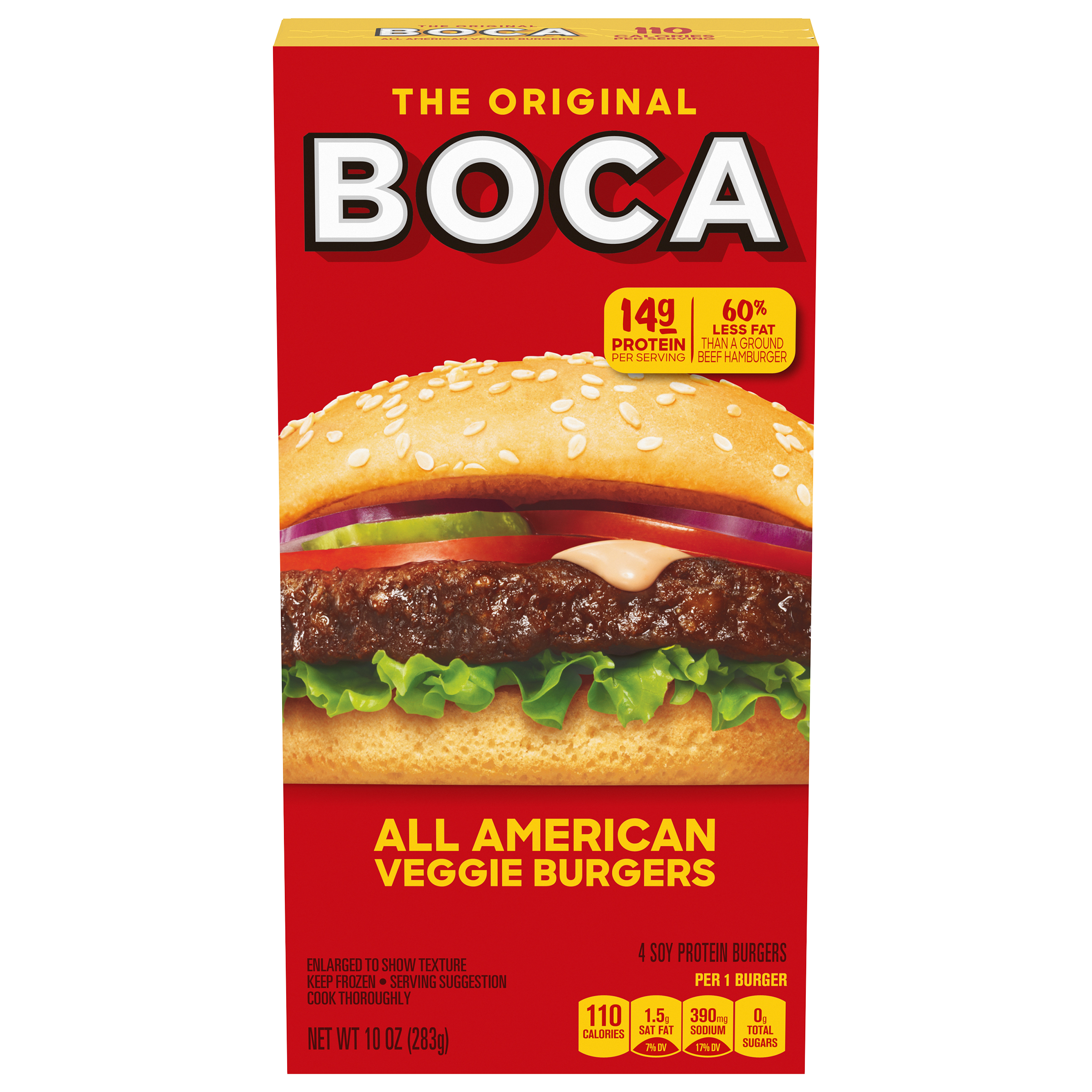 All American Veggie Burgers | Boca | United States | Products - Heinz®