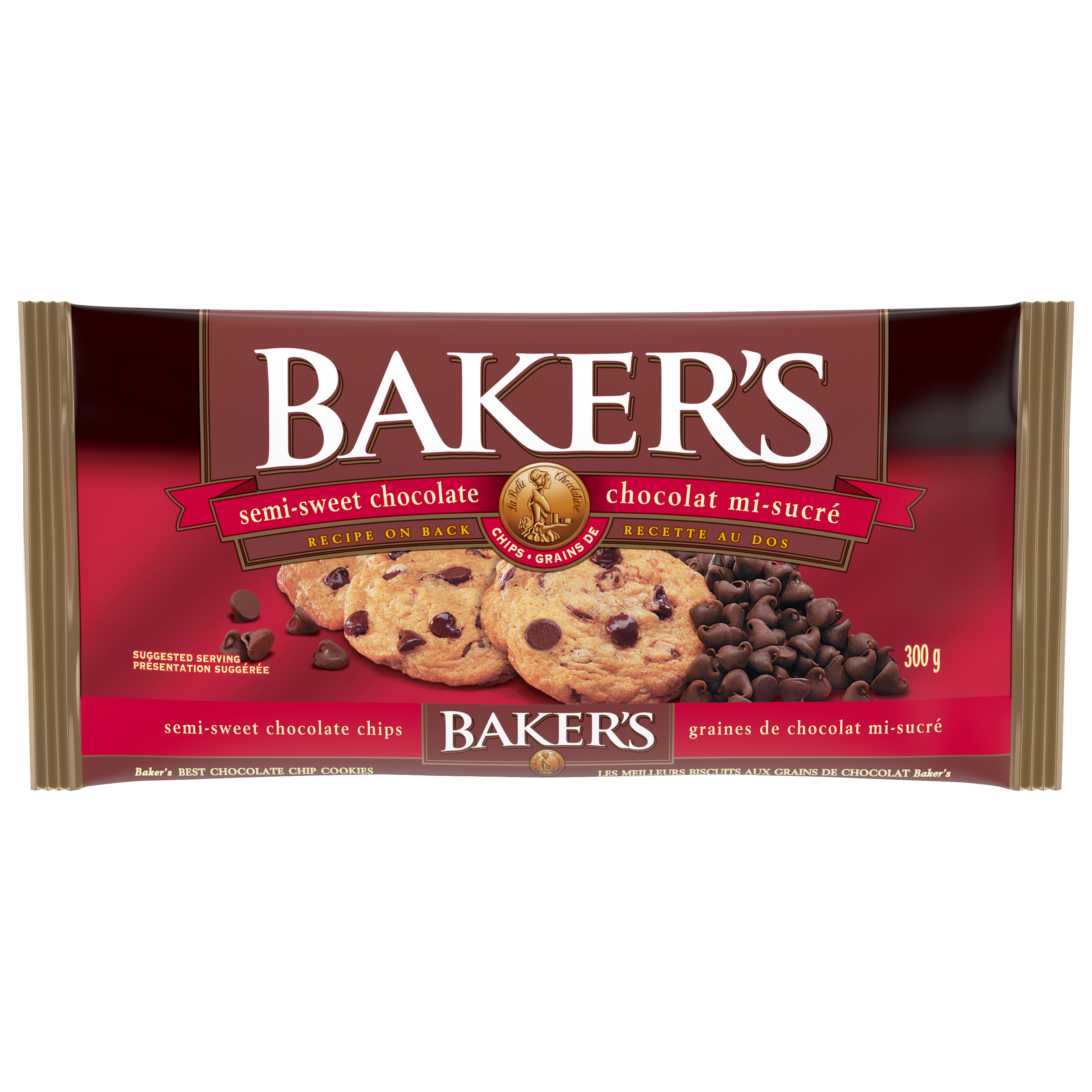 100% Pure Semi-Sweet Chocolate Chips | Baker's | Canada | Products ...