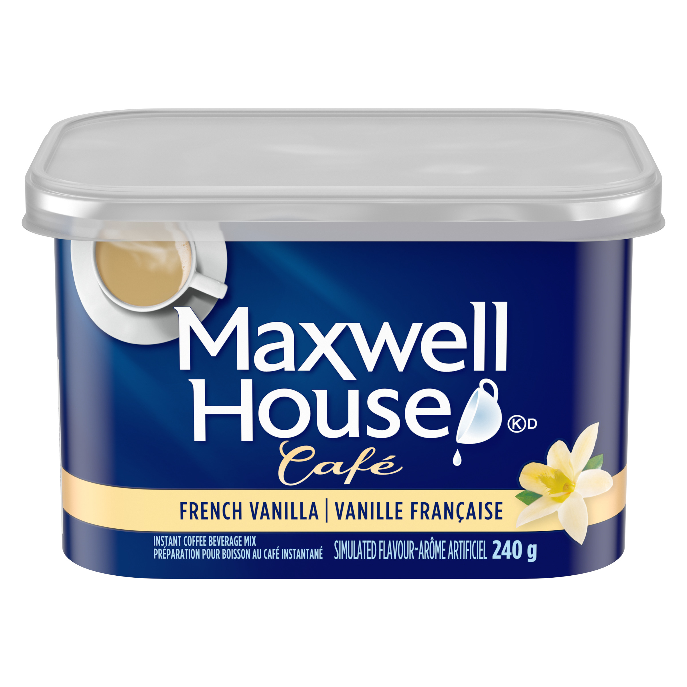 Cafe French Vanilla Flavoured Instant Coffee Beverage Mix | Maxwell ...