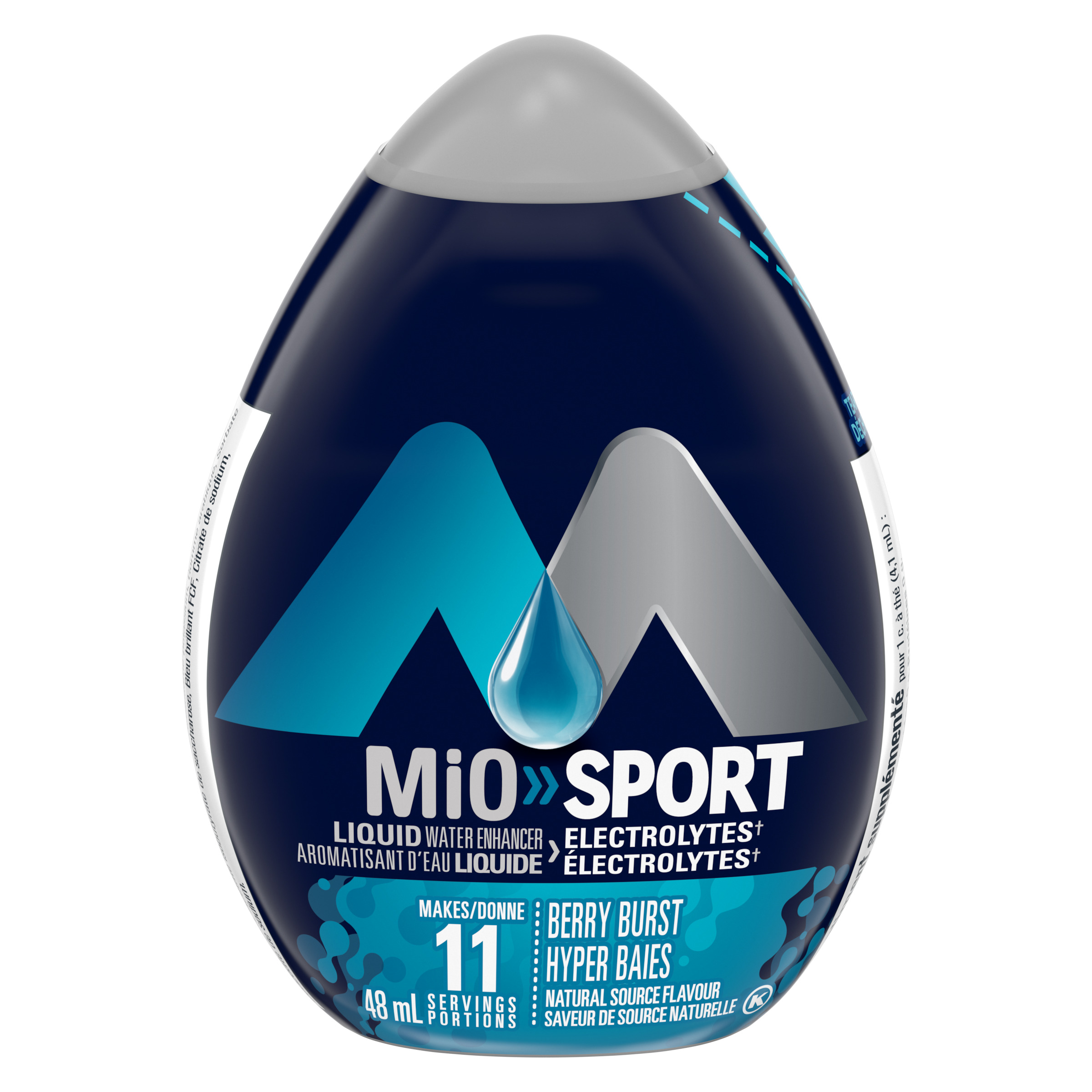 Sport Electrolytes Berry Burst Liquid Water Enhancer | mio | Products ...