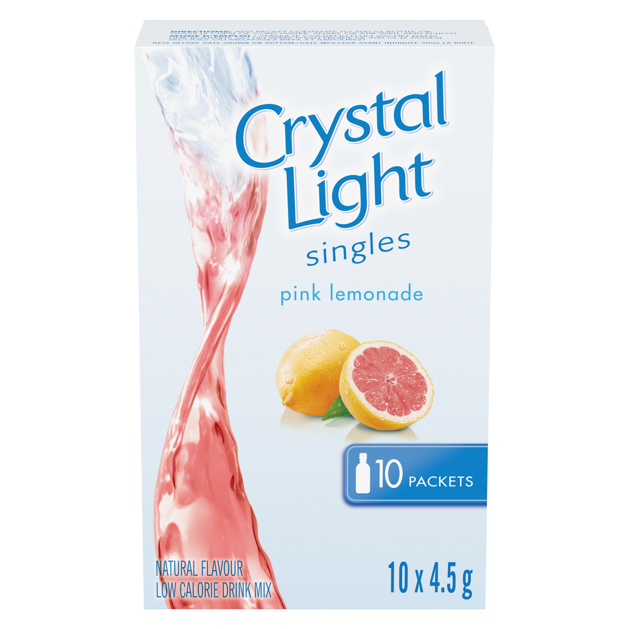 Singles, Pink Lemonade | Crystal Light | Canada | Products - Heinz® Canada