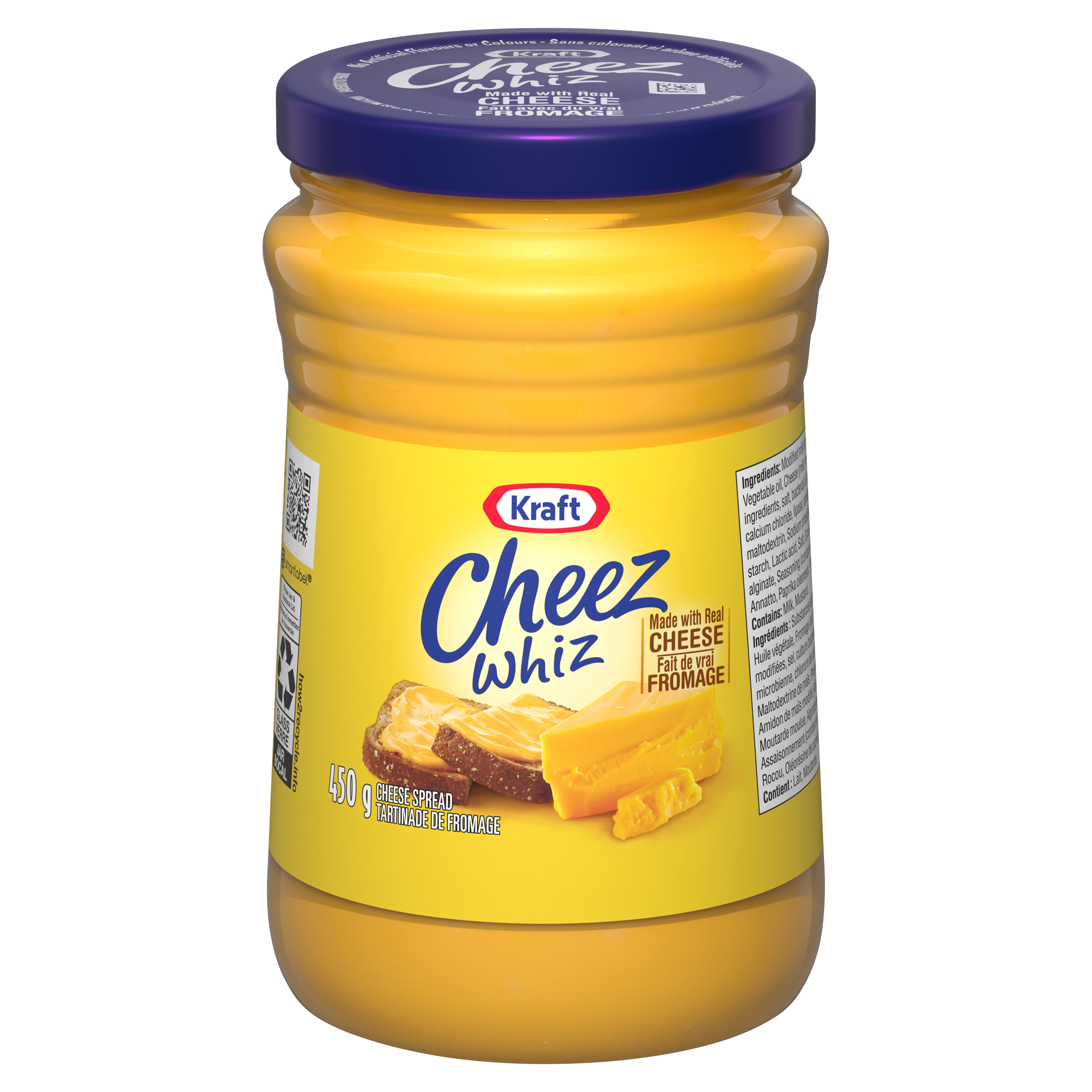 Cheese Spread | Kraft Cheez Whiz | Products - Heinz® Canada