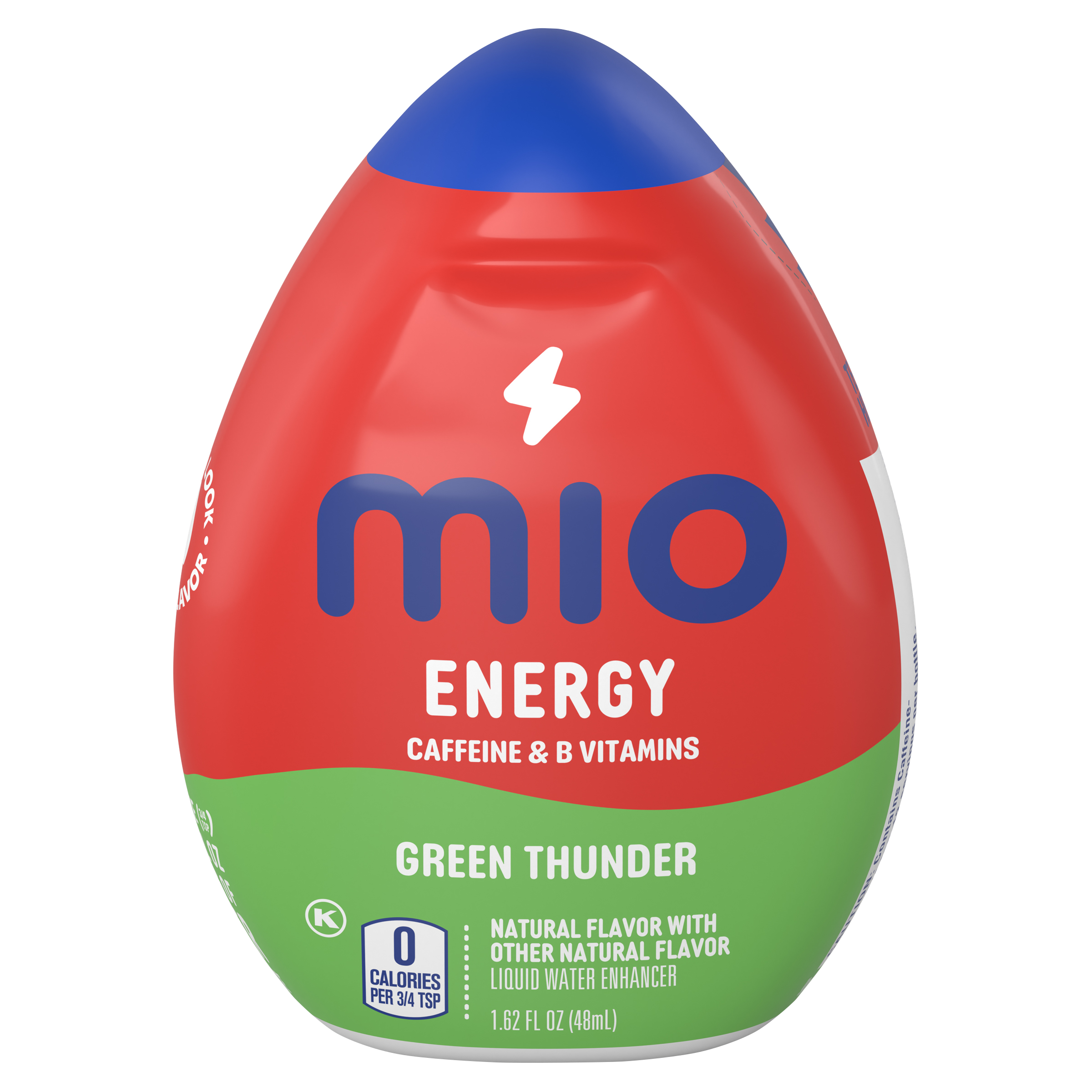 Green Thunder Naturally Flavored Liquid Water Enhancer with Caffeine ...