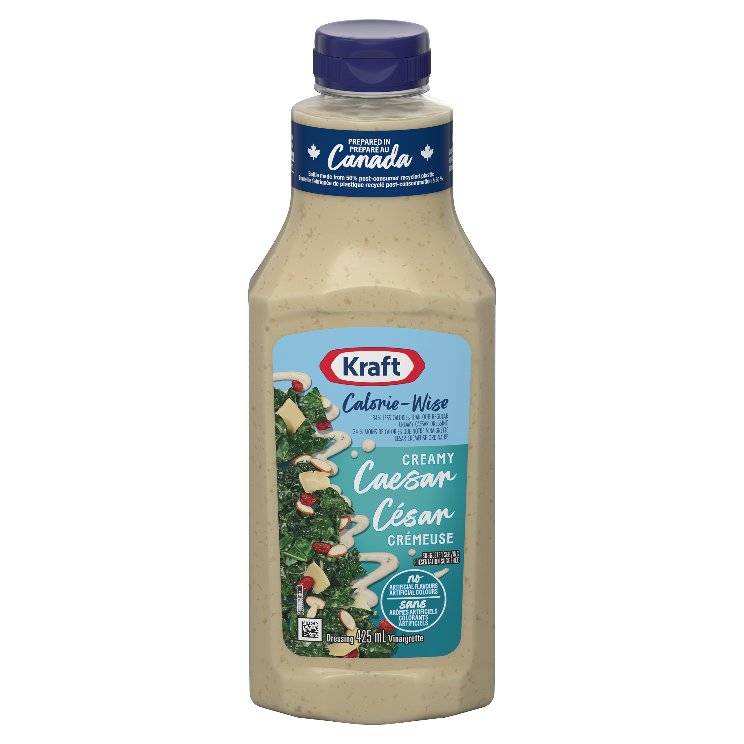 Calorie-Wise Creamy Caesar Salad Dressing | Kraft Salad Dressing ...