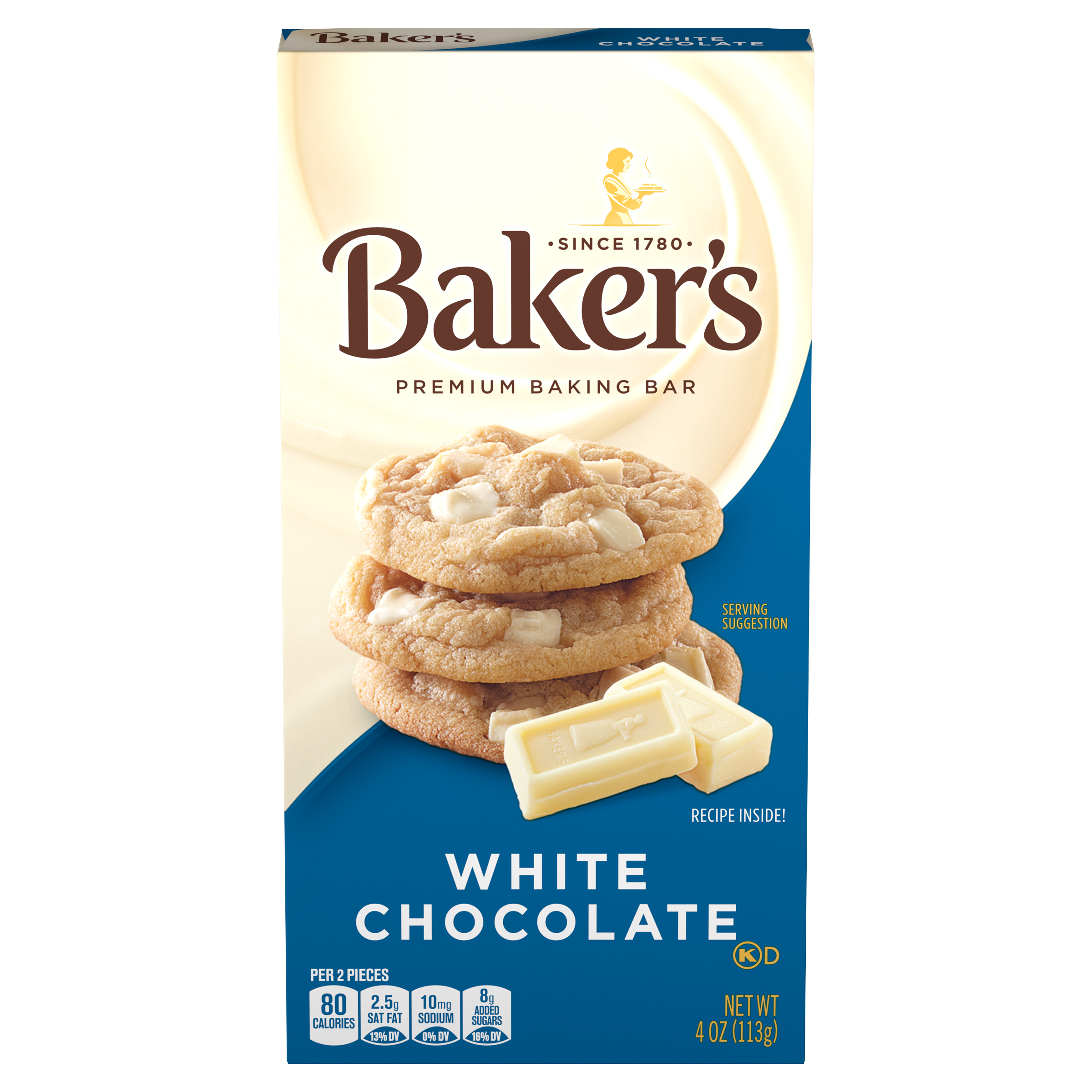 White Chocolate Premium Baking Bar | BAKER'S | United States | Products ...