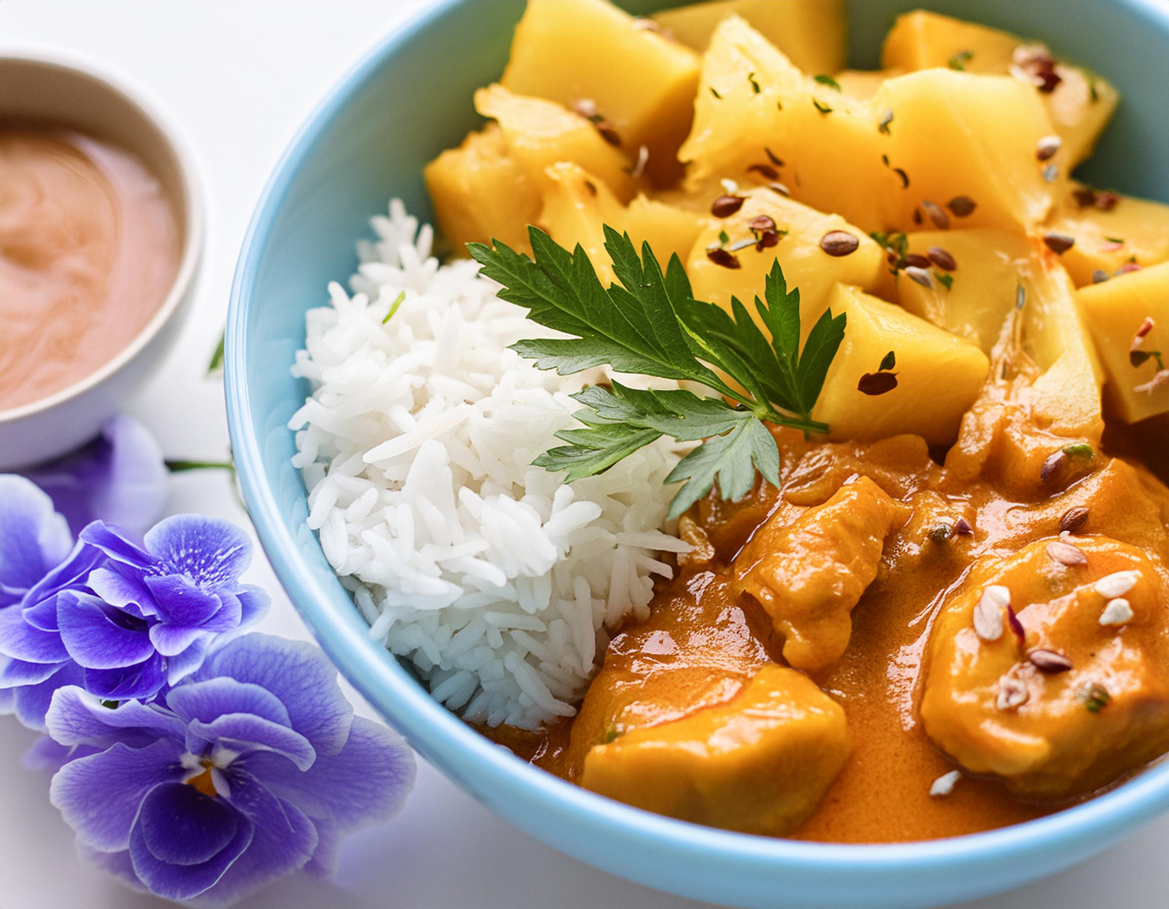 Honig kip kerrie met ananas (voor 2 personen) | Honig | Recepten ...