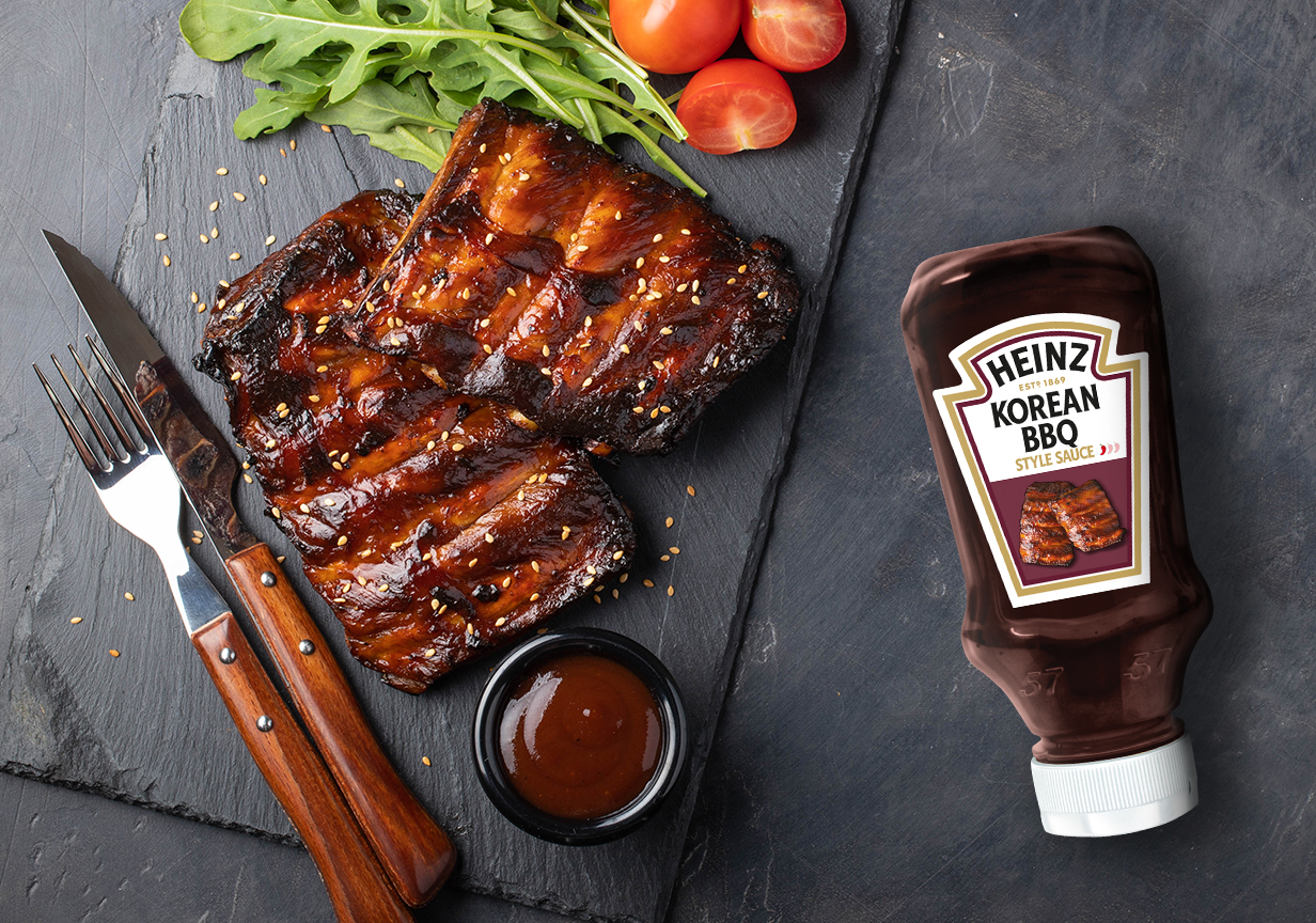 Costillas con salsa Korean BBQ | Heinz