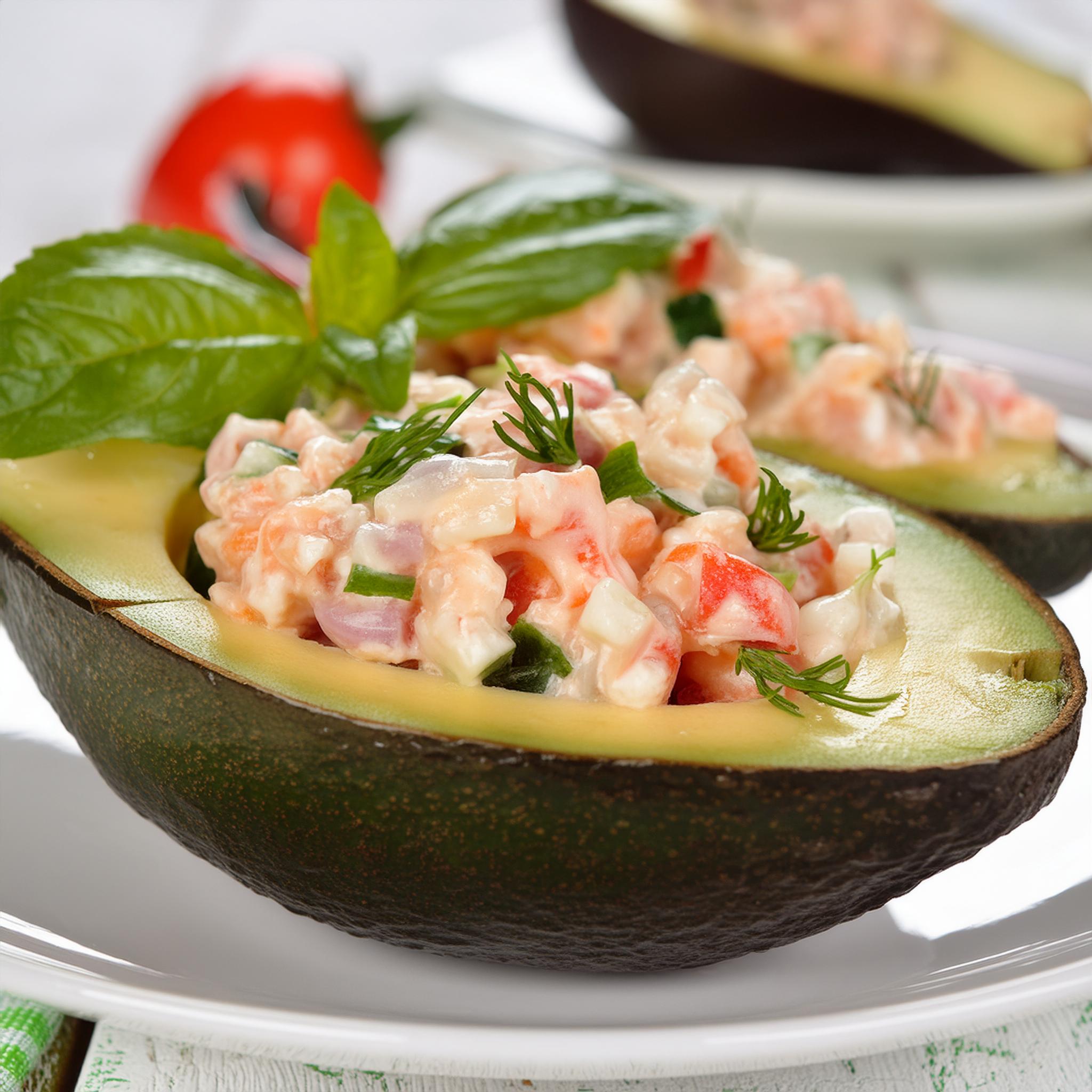 Palta rellena con mostaza Heinz | Heinz