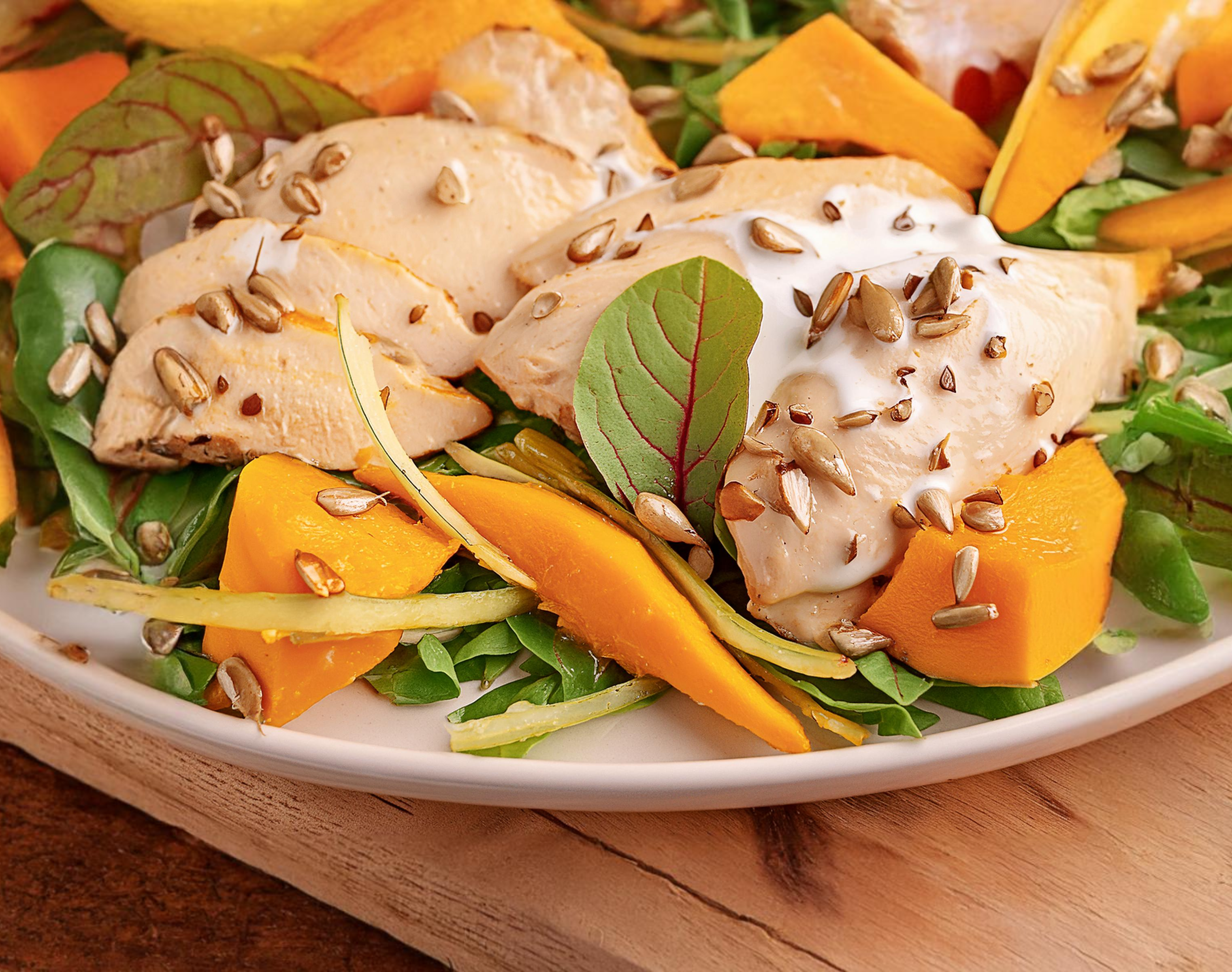 Insalata di pollo con zucca | Heinz