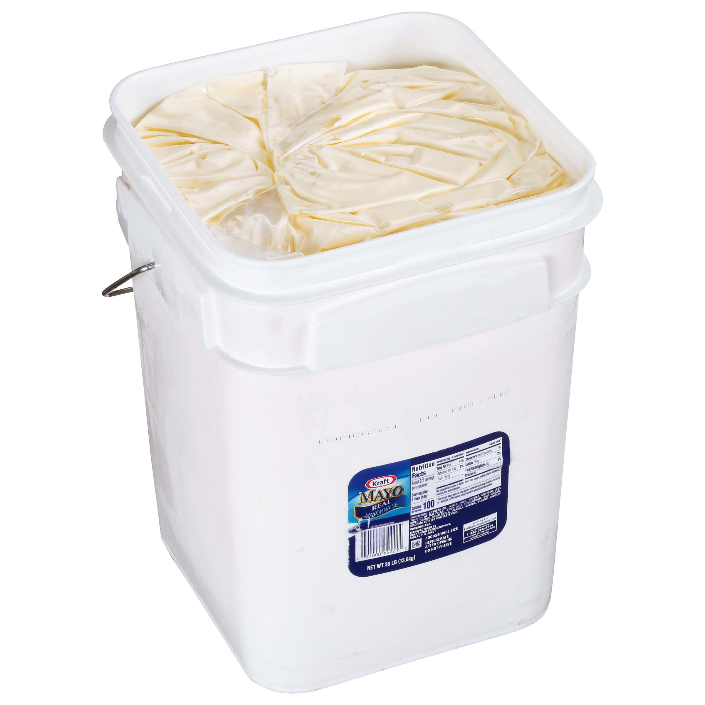 Kraft Real Mayonnaise Pail, 30 LB | Away From Home