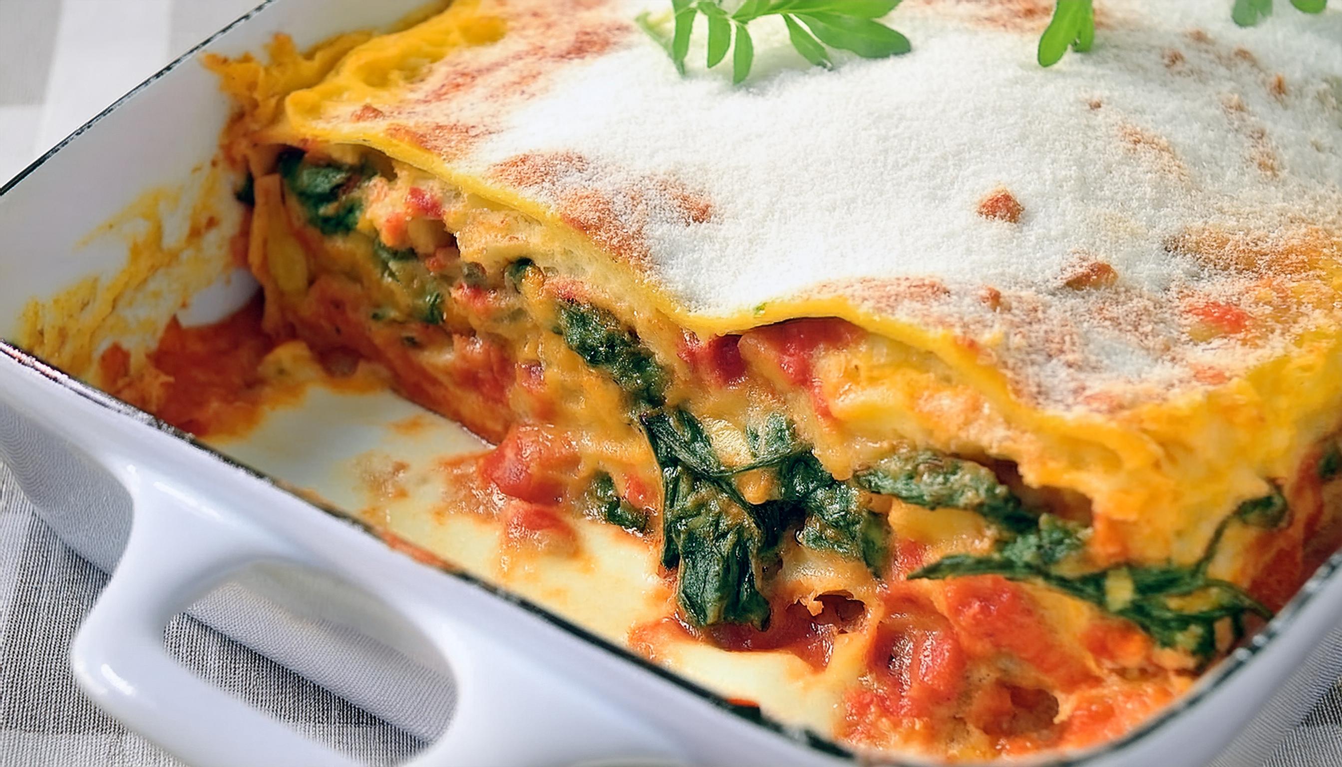 Pumpkin and spinach lasagne | Food In A Minute | New Zealand | Recipes ...