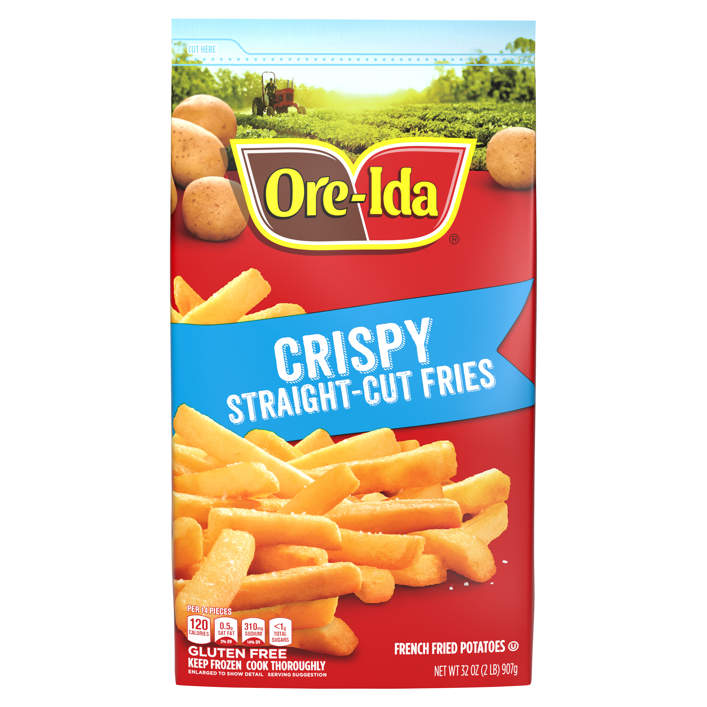 Crispy Straight-Cut Fries French Fried Potatoes | ORE-IDA | United ...