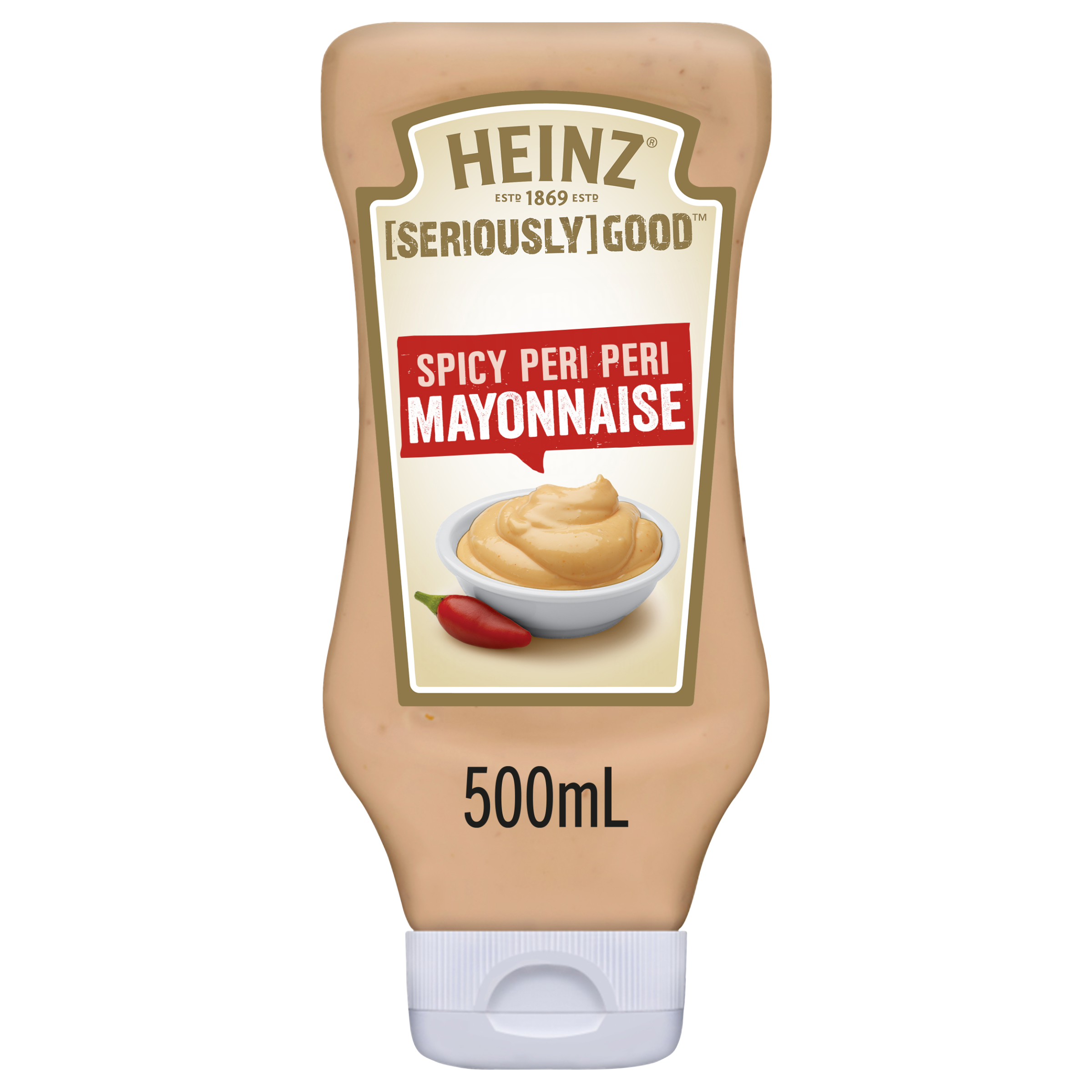 Heinz® [SERIOUSLY] GOOD™ Spicy Peri Peri Mayonnaise 500mL | Heinz