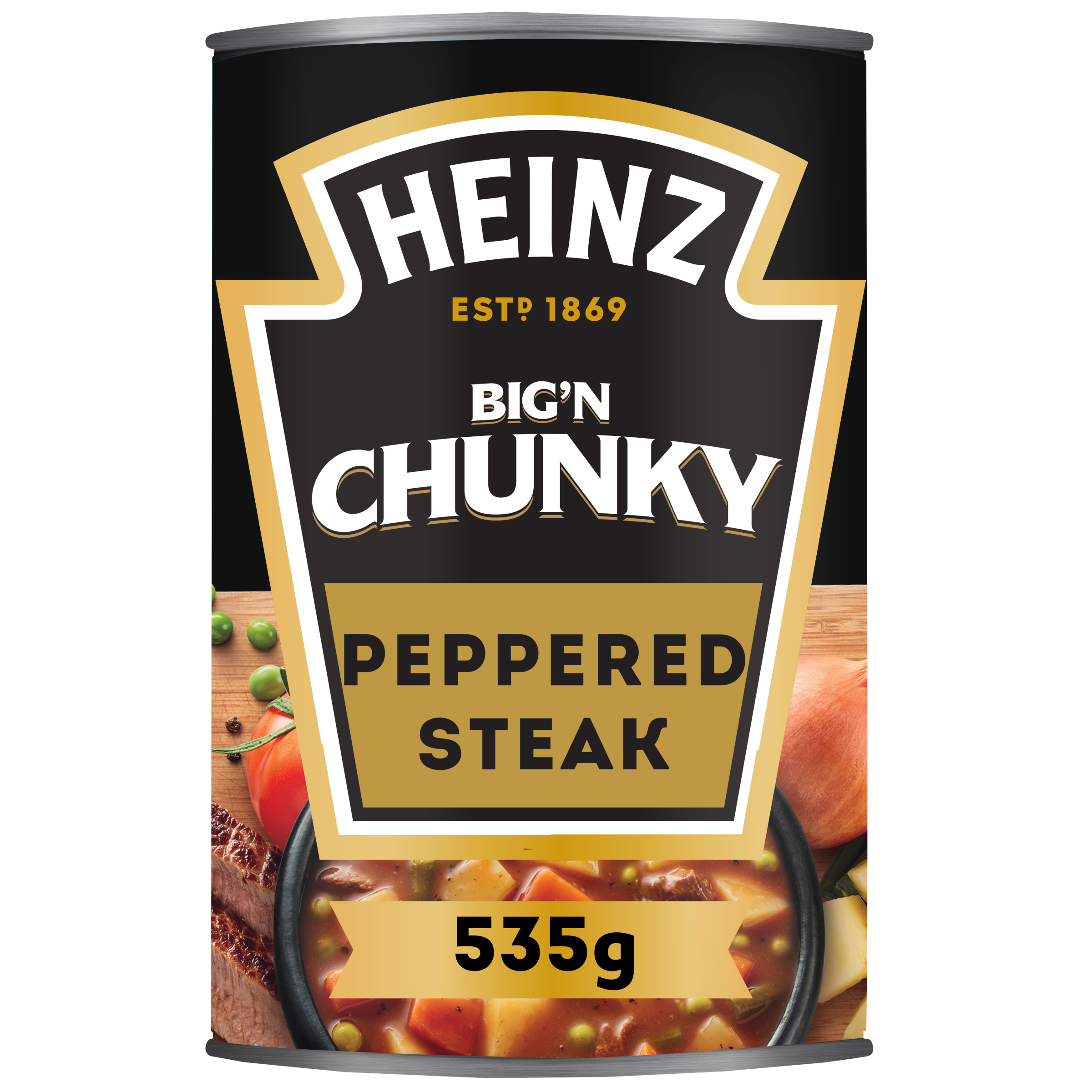 Heinz® Big'N Chunky Peppered Steak Soup 535g | Heinz